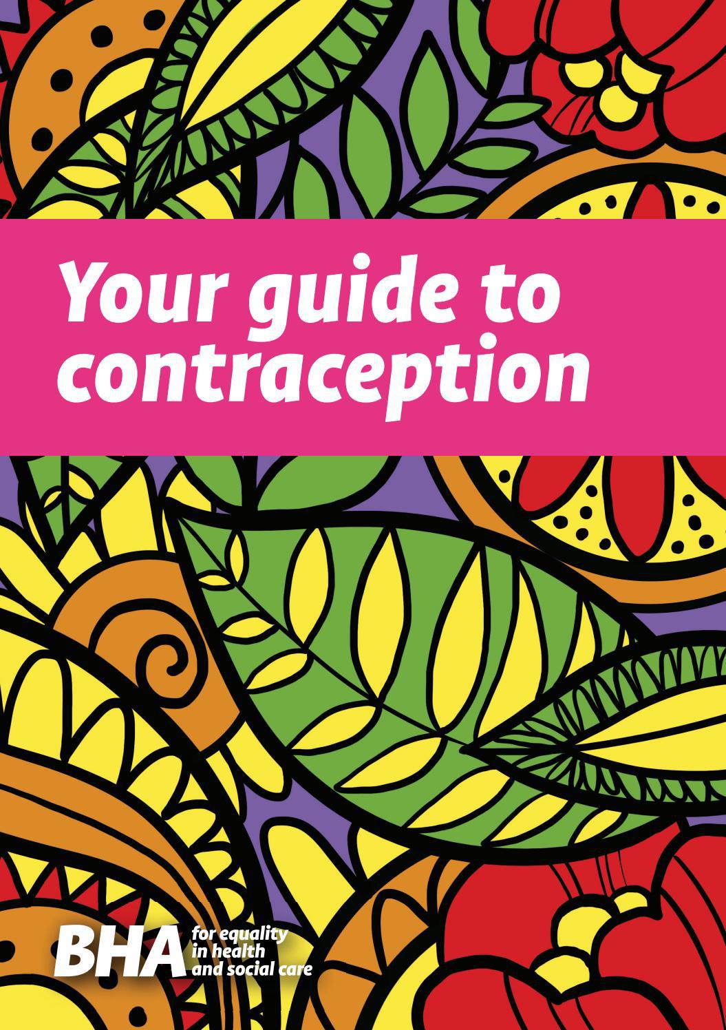 Your Guide to Contraception - English Version by BHAforEquality - Issuu