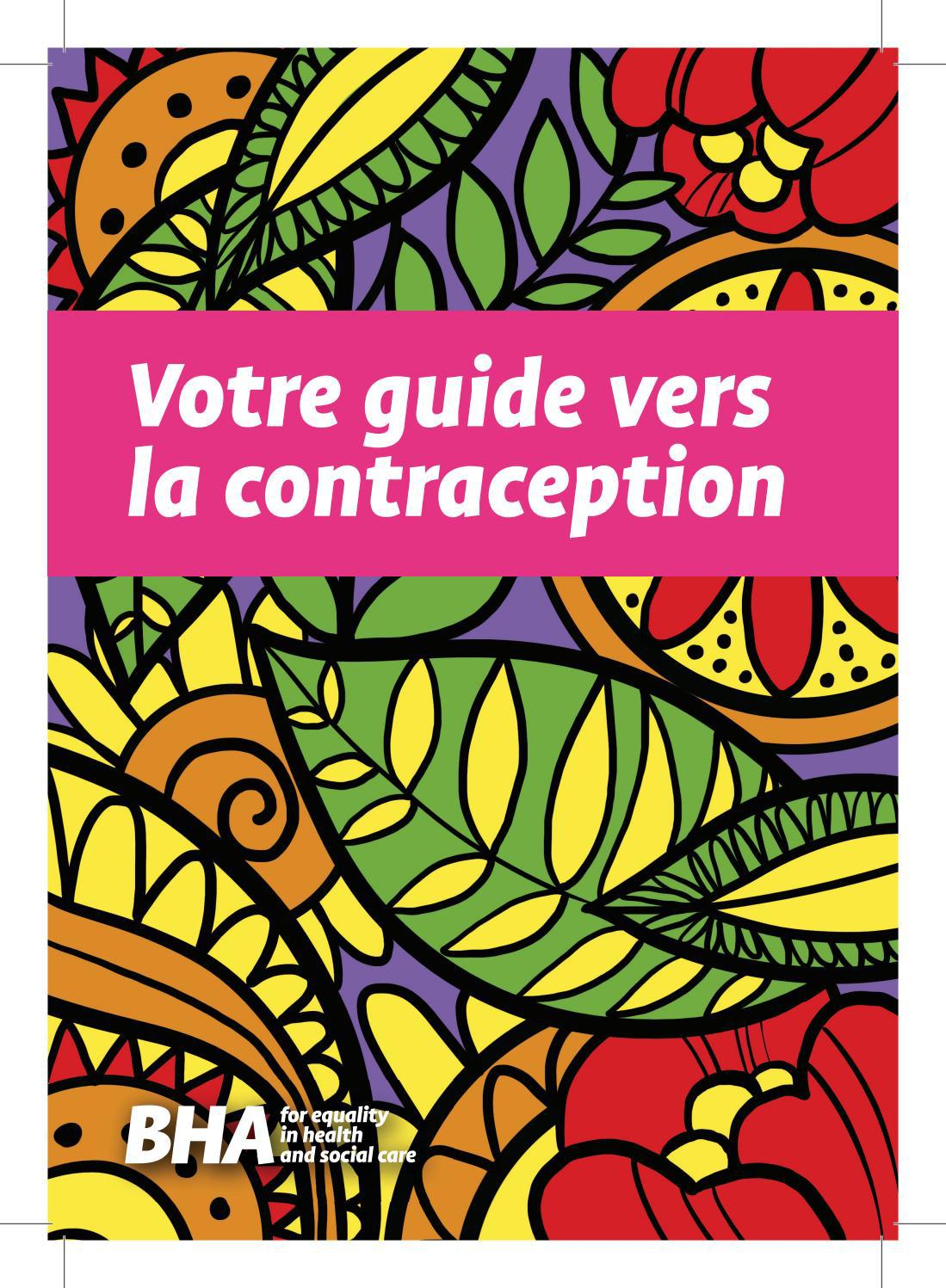Your Guide to Contraception - French version ( Votre guide vers la ...
