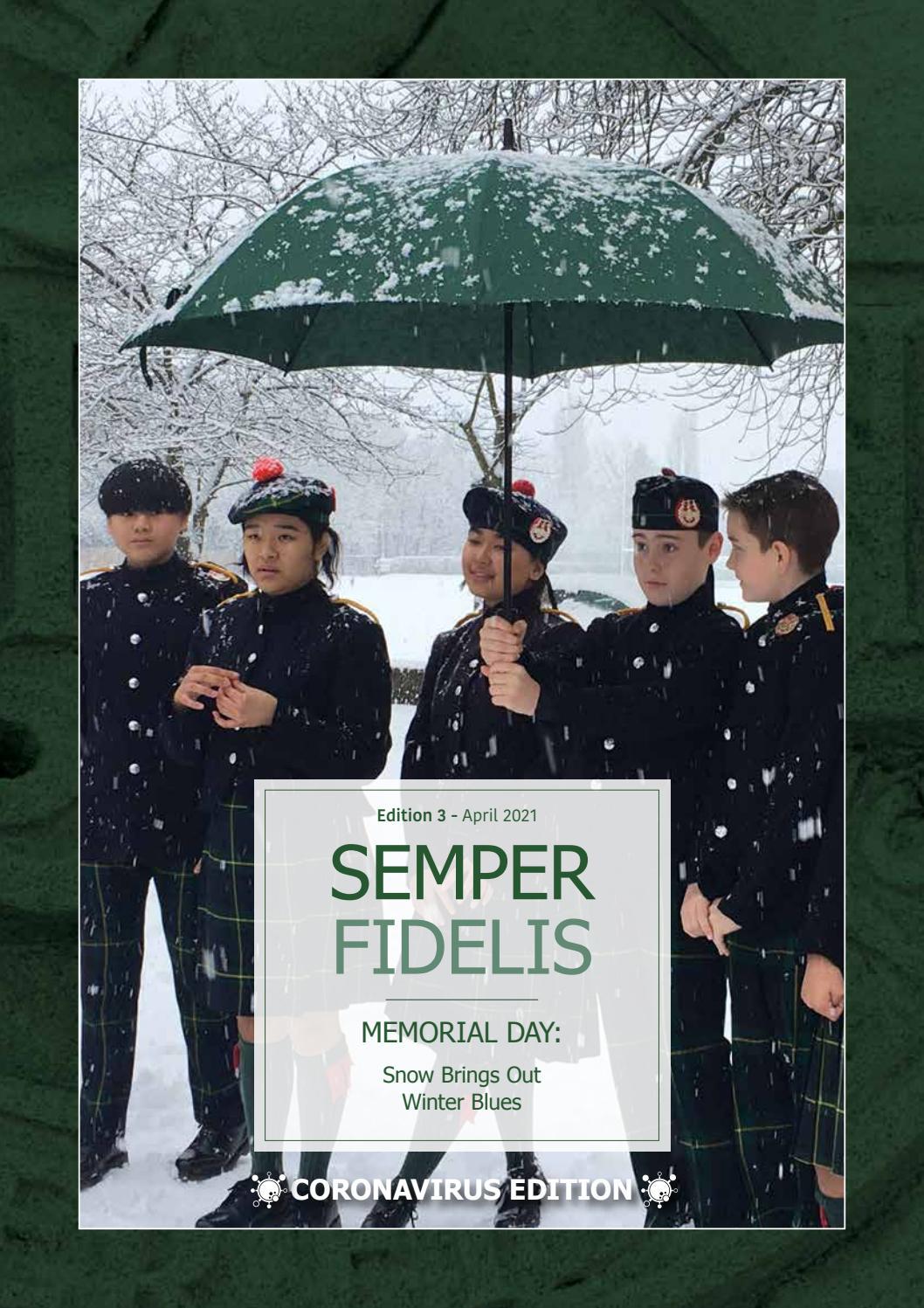 Semper Fidelis - Edition 3 by GordonsSchool - Issuu