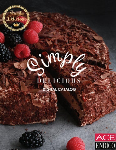 Simply Delicious Digital Catalog by aceendico1 - Issuu