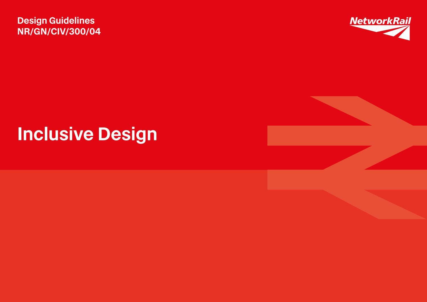 Network Rail Inclusive Design Guidance by WW+P - Issuu