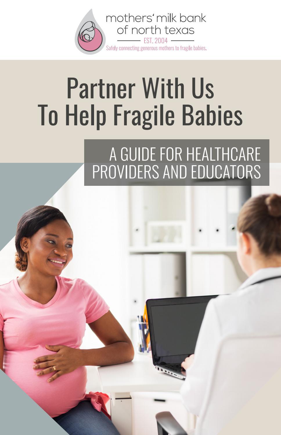 Partner With Us To Help Fragile Babies by Mothers' Milk Bank of North ...