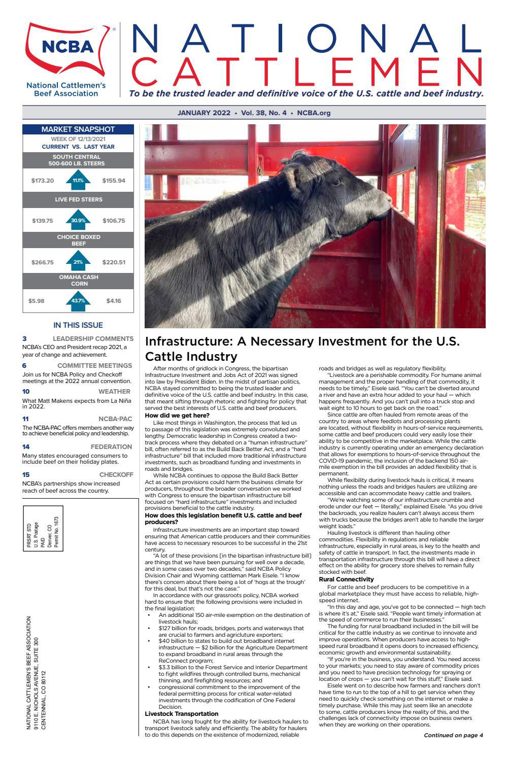 January 2022 - National Cattlemen by NCBA - Issuu