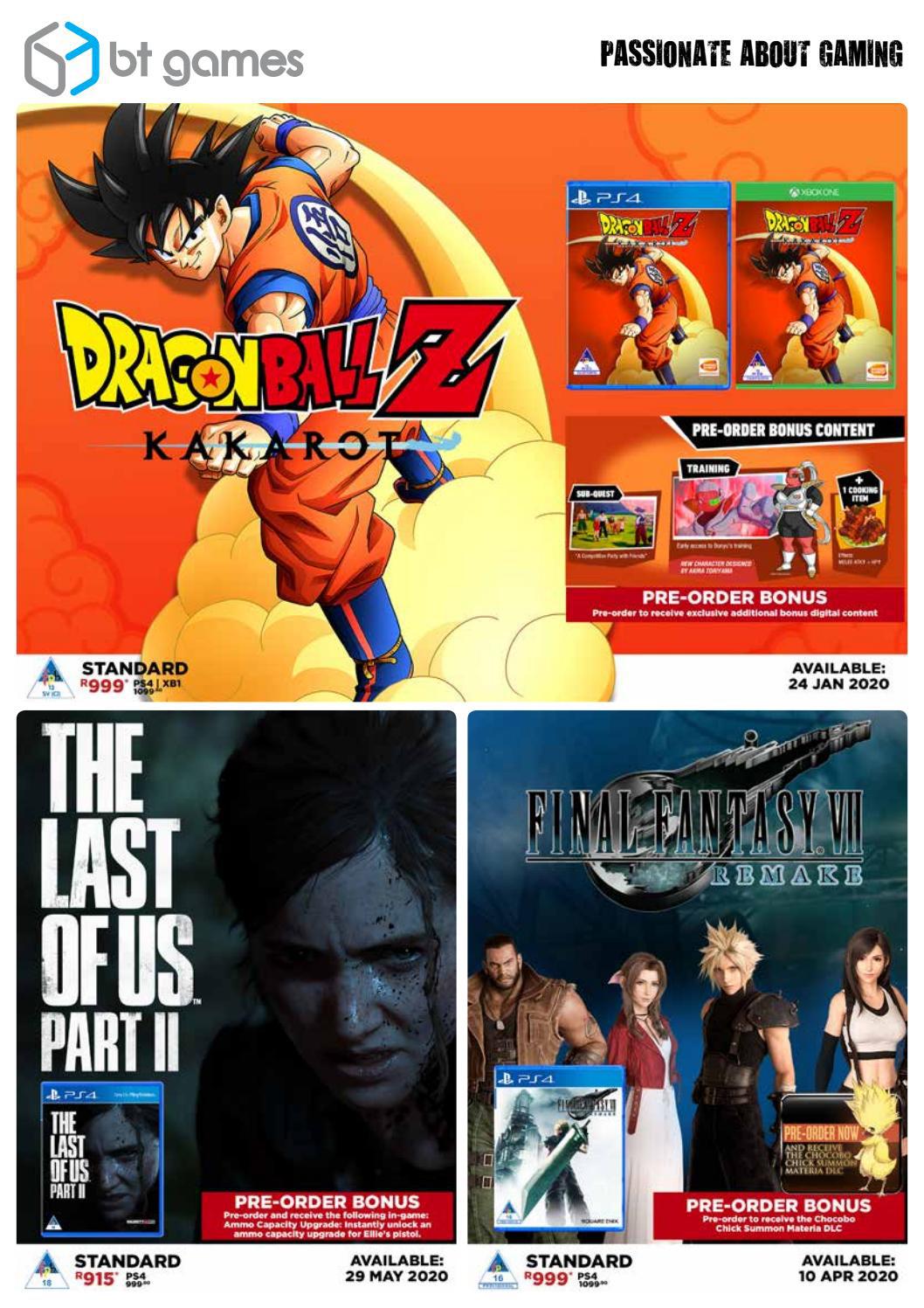 BT Games In-Store Pamphlet January 2020 by BT Games - Issuu