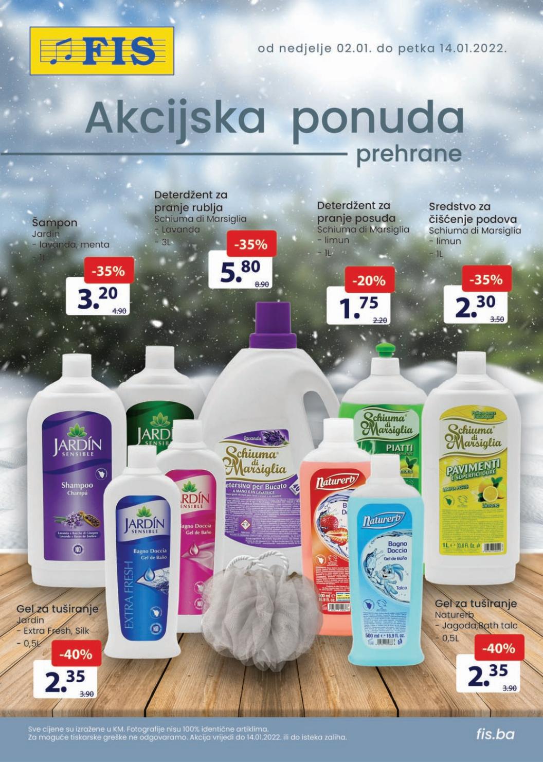 FIS katalog Prehrana i hemija od 02.-14.01.2022. by Catalog.ba - Issuu