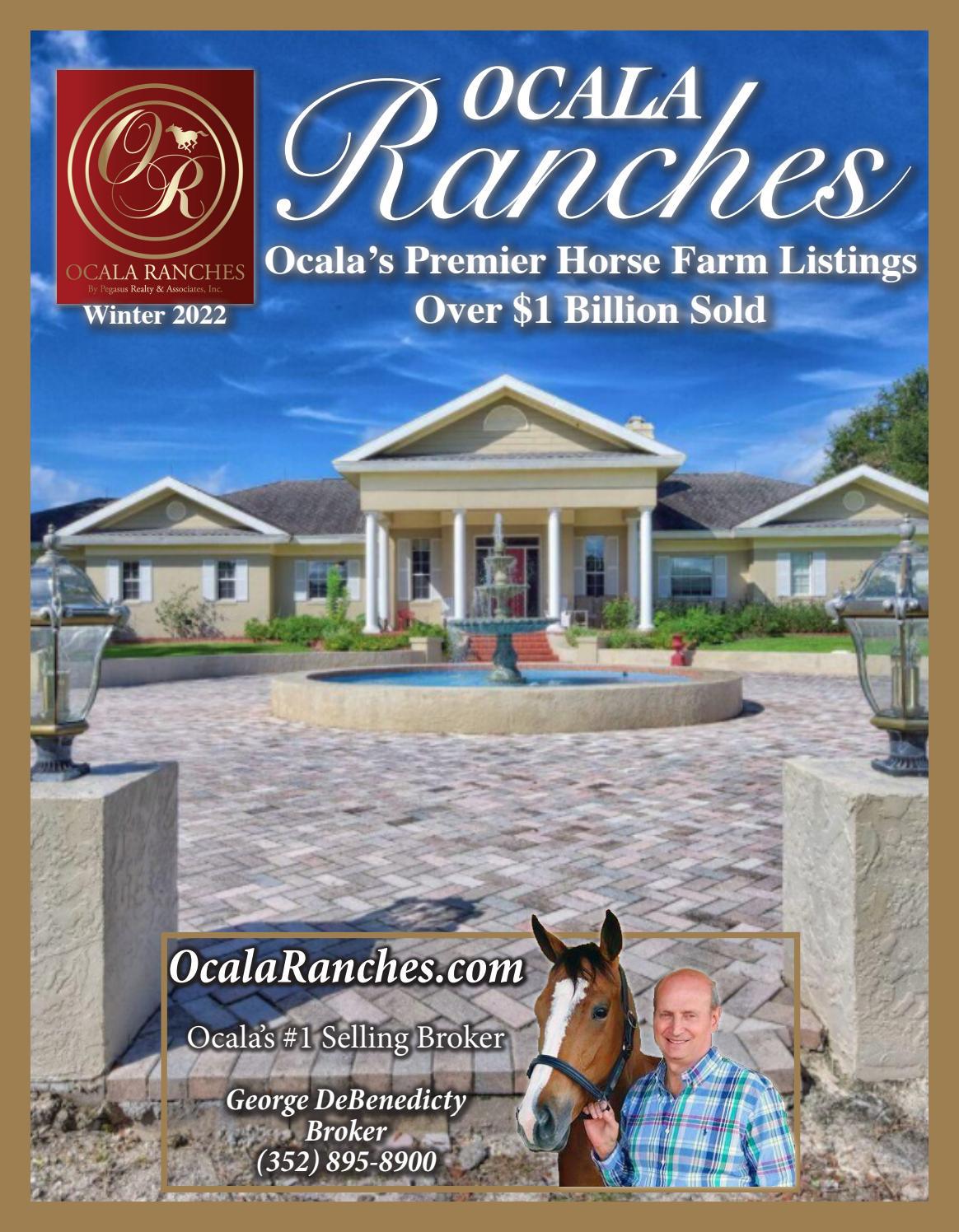 Ocala Ranches Magazine - Winter 2022 by Ocala Ranches - Issuu