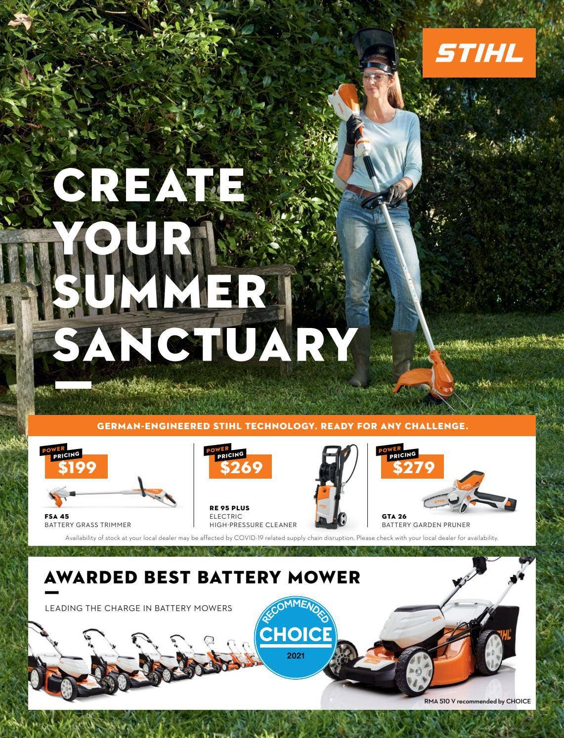 2022 Stihl Summer Catalogue by Hutcheon and Pearce - Issuu