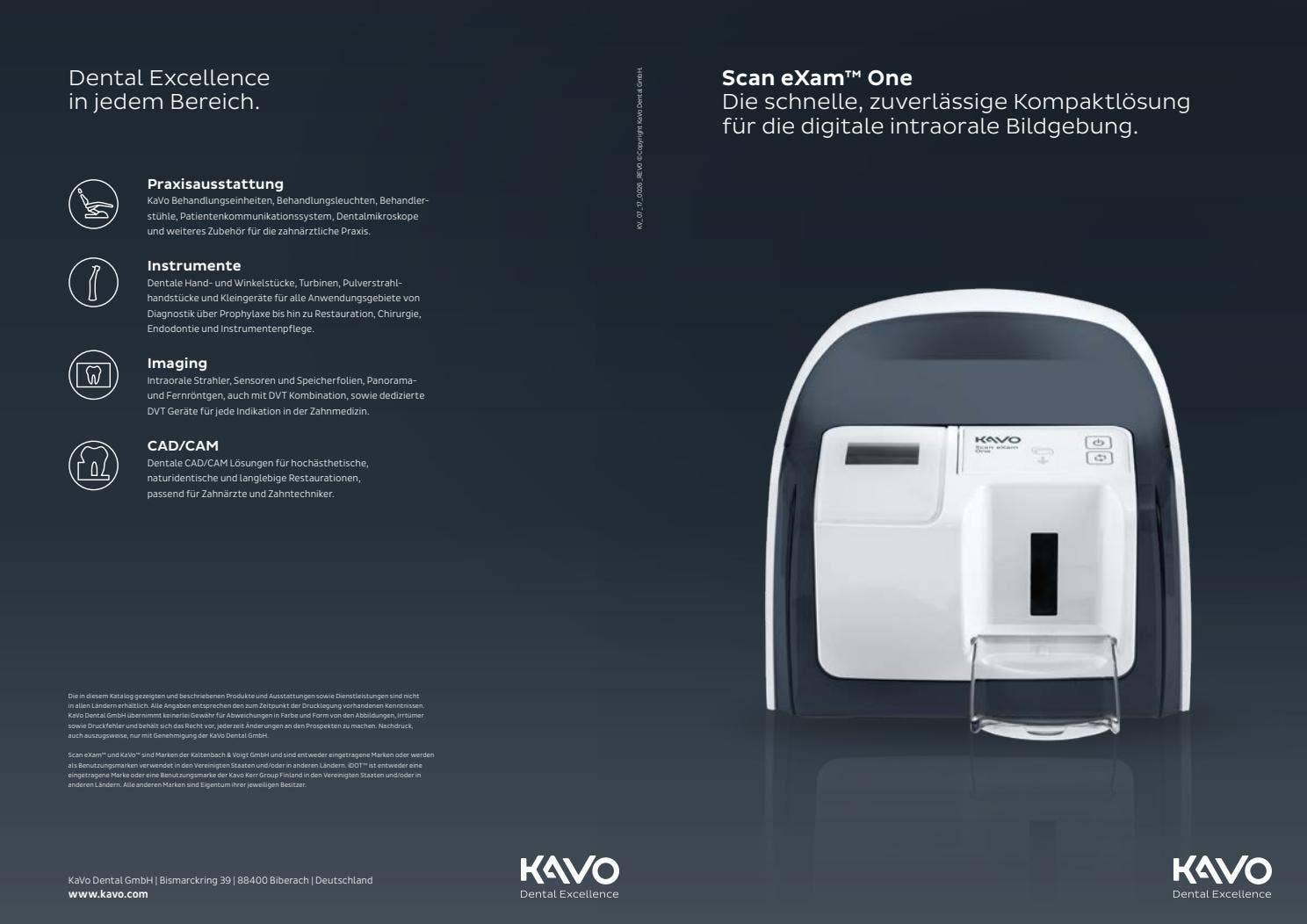 KaVo Scan - eXam One Produktbroschüre by Henry Schein Dental Austria ...