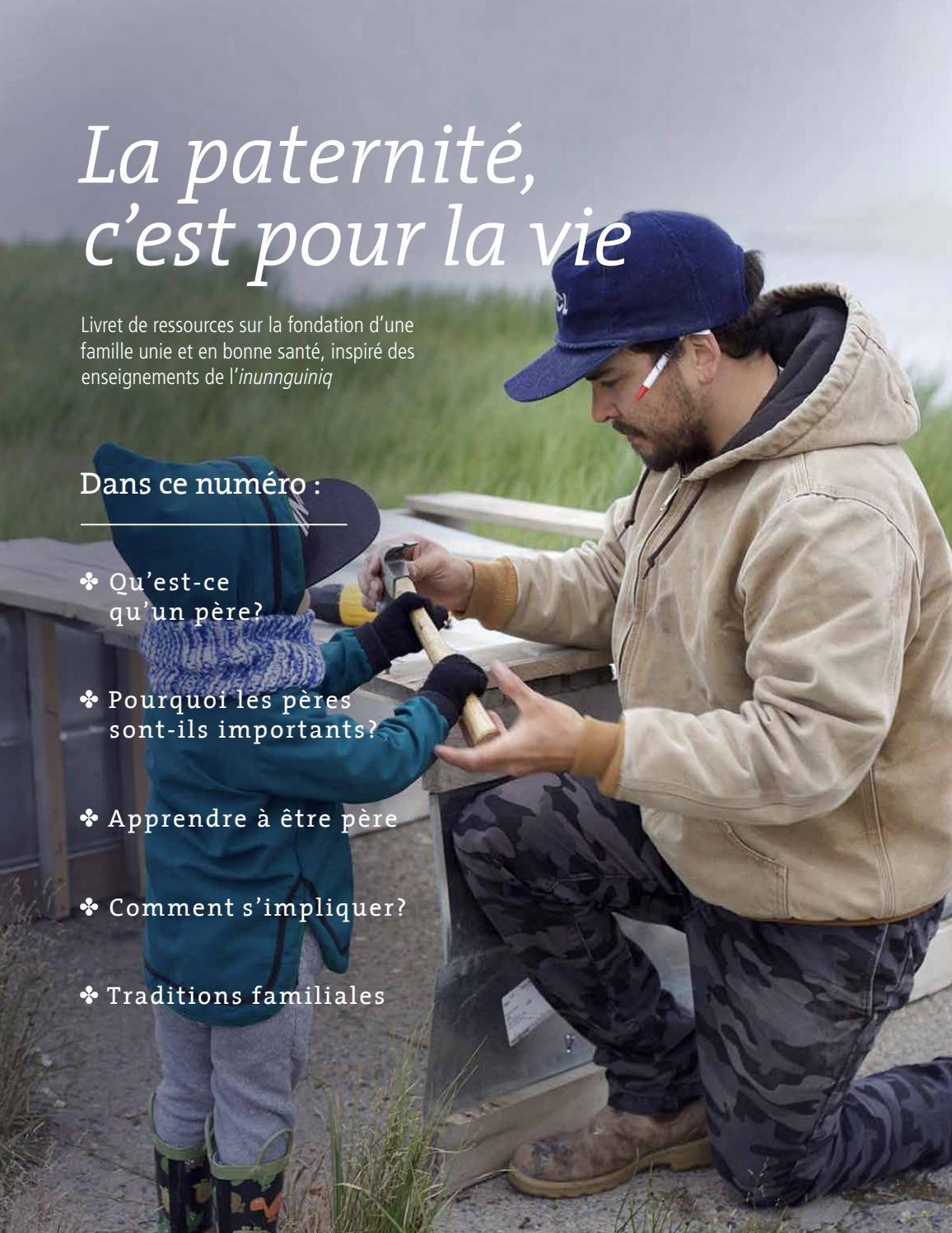 La paternité, c’est pour la vie : livret de ressources sur la fondation ...