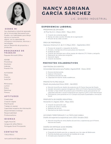 CV by Nancy - Issuu