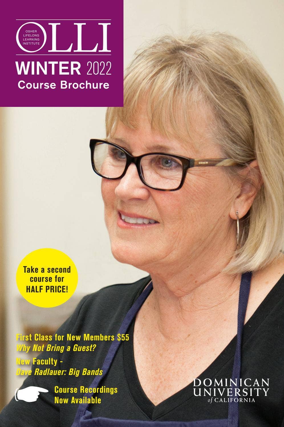 OLLI Winter 2022 Course Catalog by Dominican University of California ...