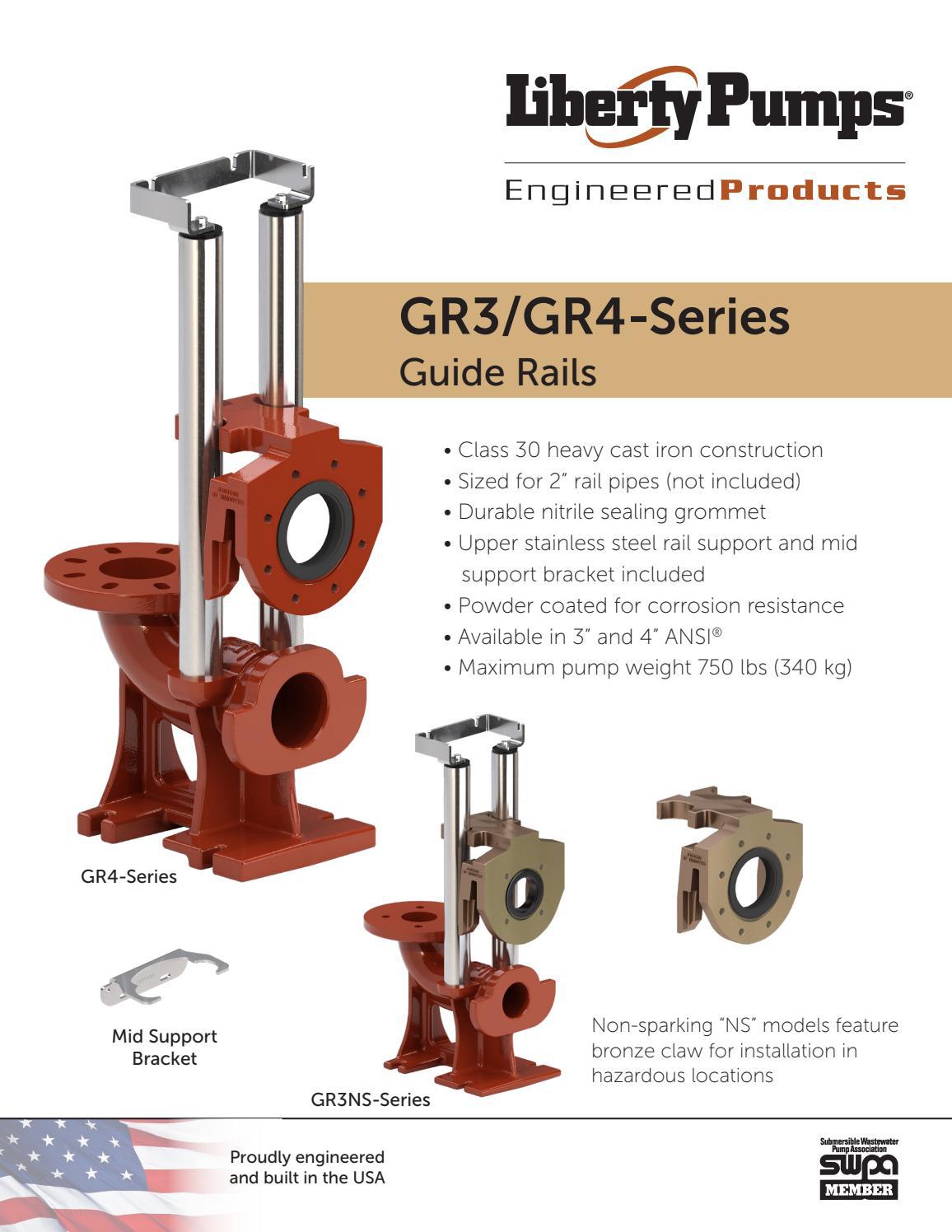 Liberty Guide Rails Brochure by deltawaterproducts - Issuu