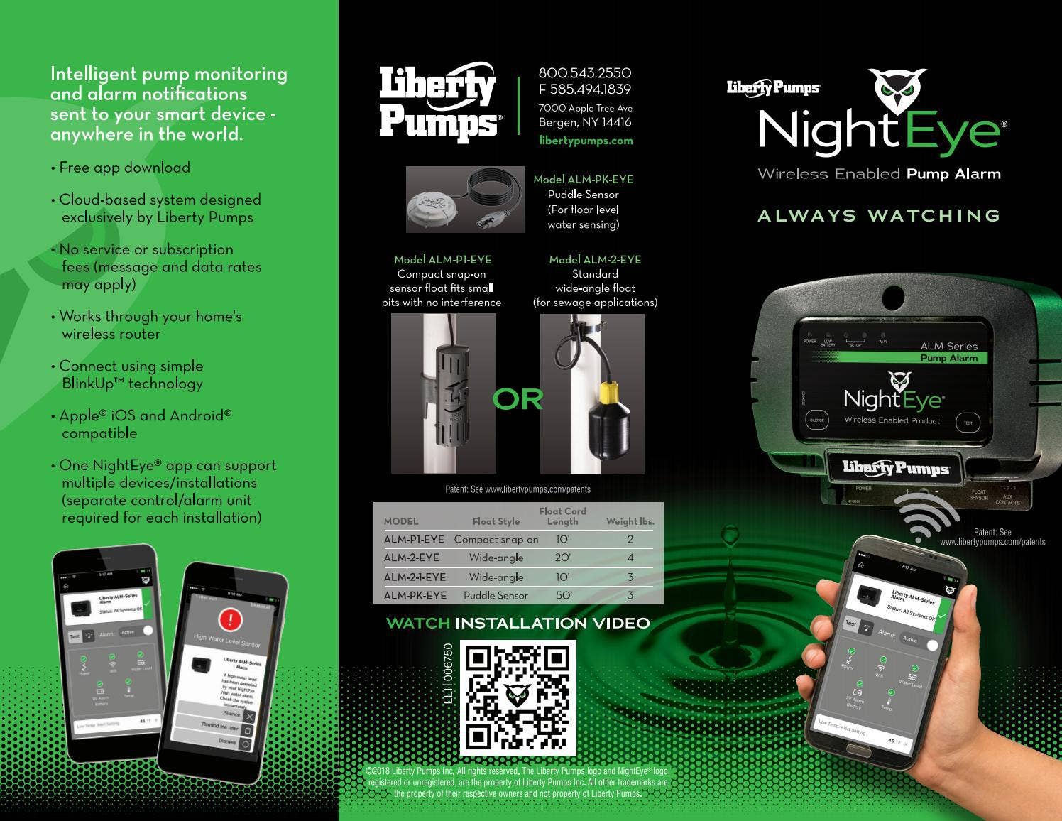 Liberty NightEye Wireless Alarms Brochure by deltawaterproducts - Issuu