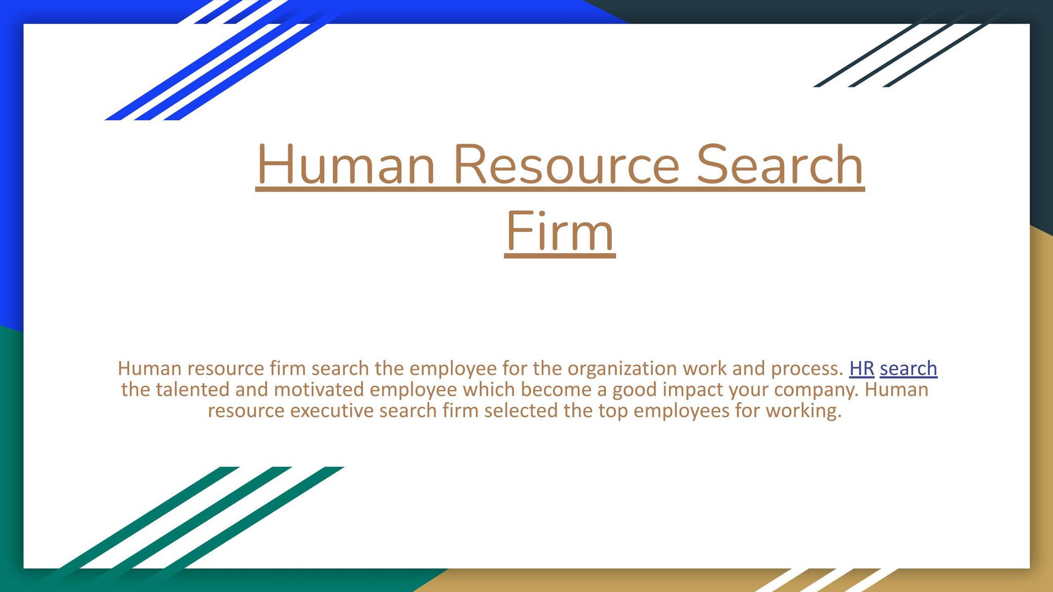 human resource firm by Human Resource Dimensions - Issuu