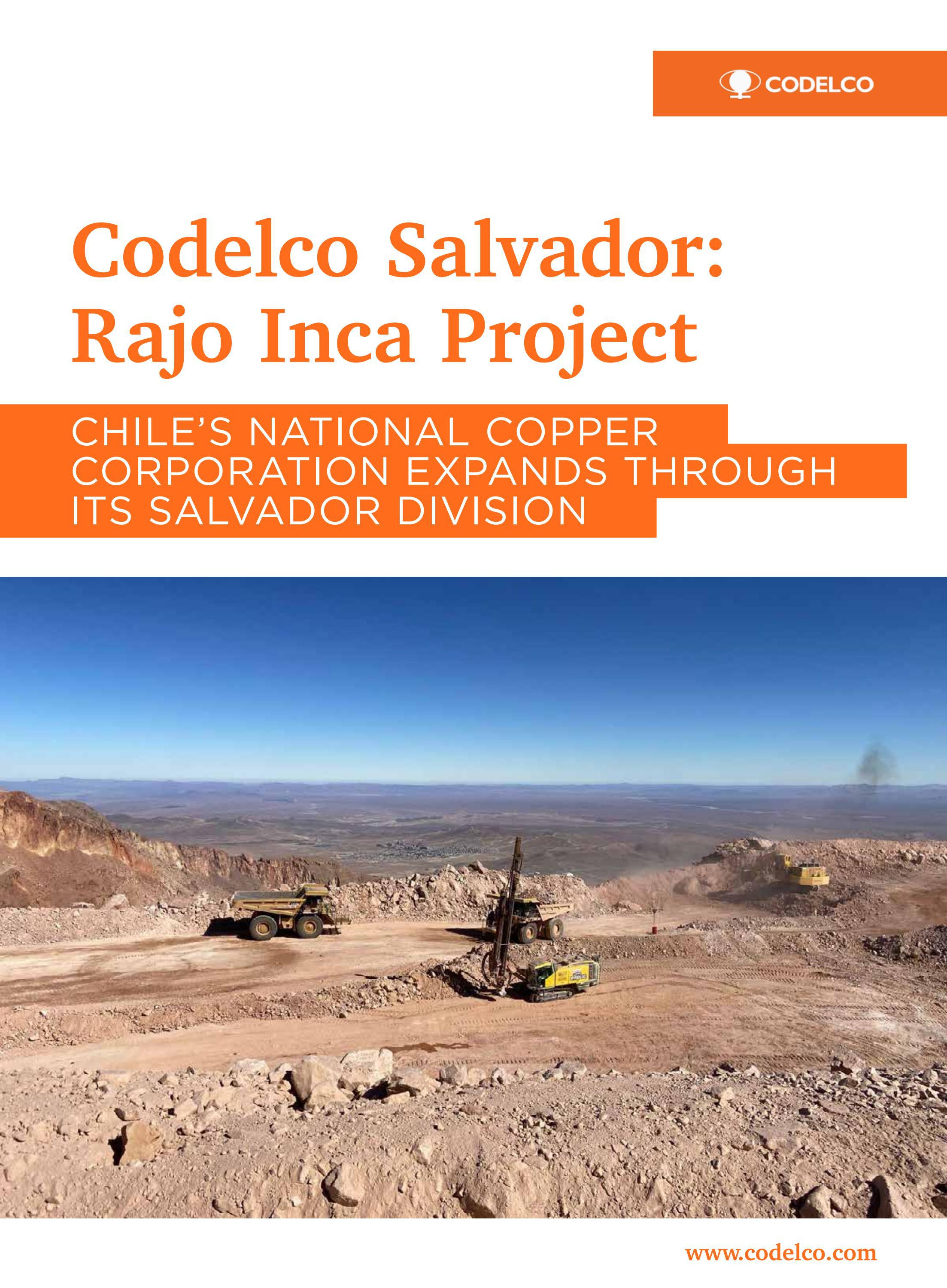 Codelco - Salvador - Rajo Inca Project by Business Excellence Magazine ...