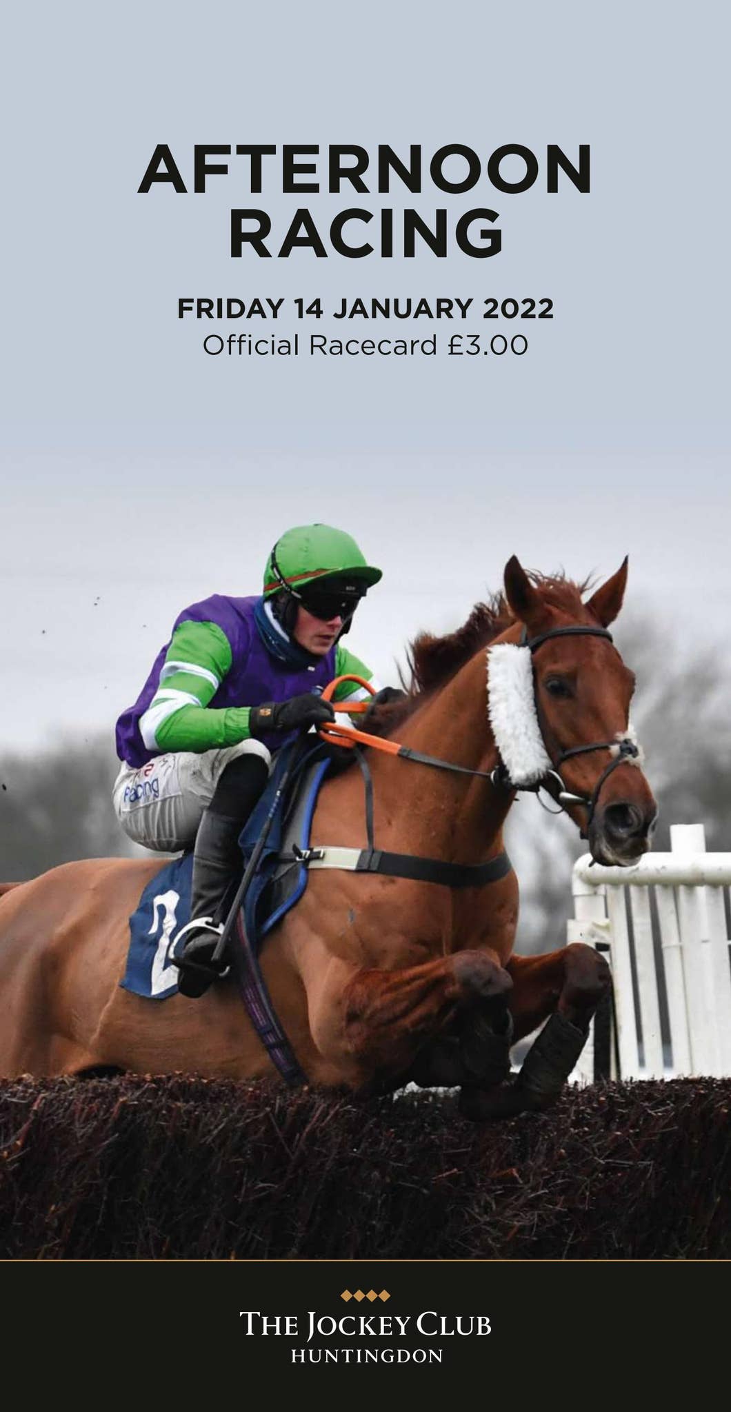 Huntingdon Racecard - Friday 14th January by Weatherbys - Issuu