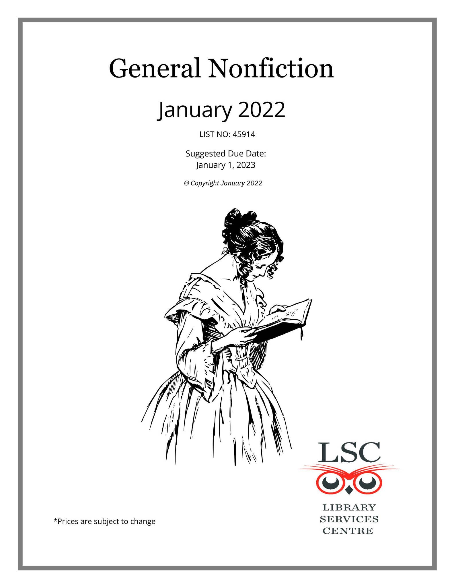General Nonfiction - January 2022 by Library Services Centre (LSC) - Issuu