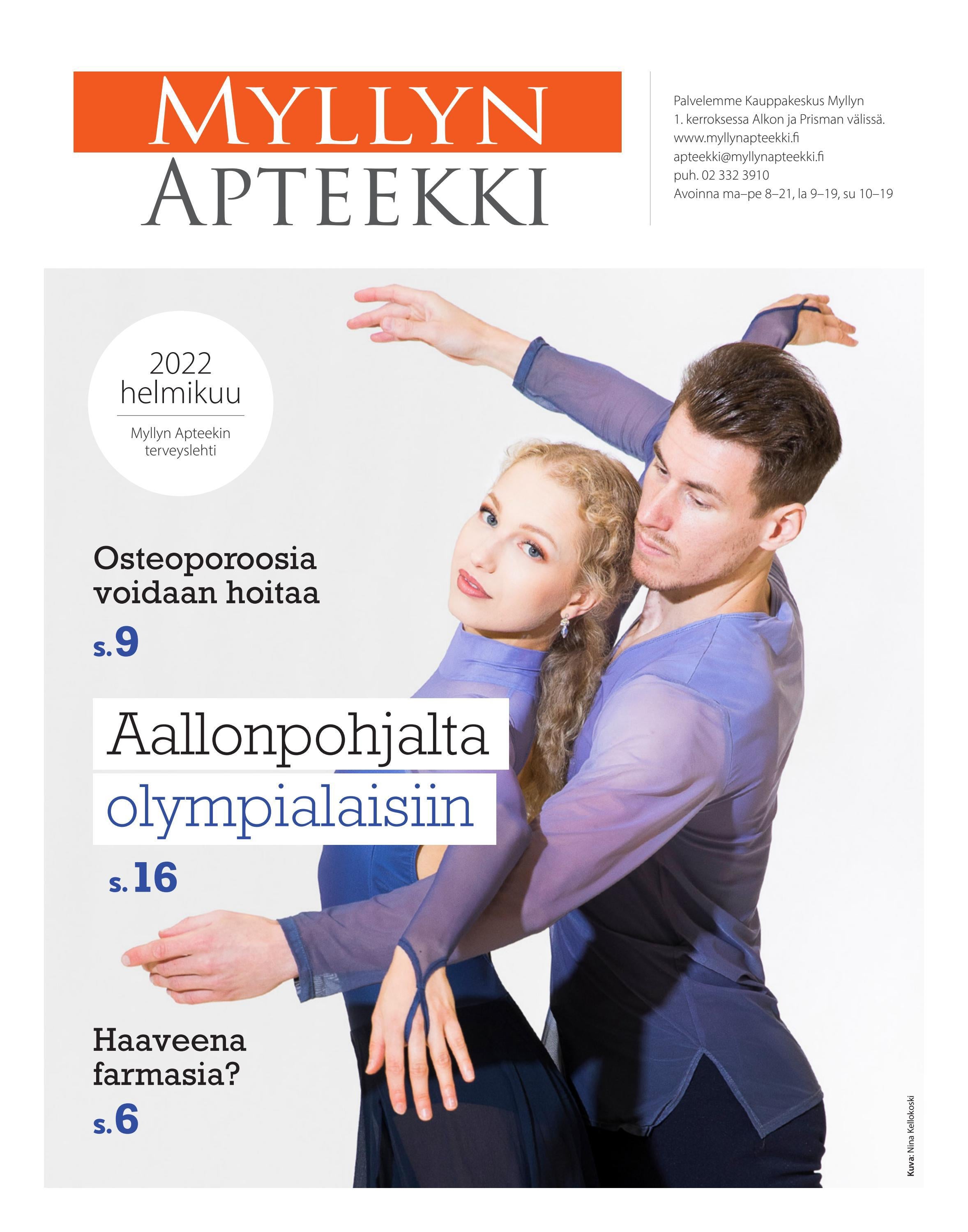 Myllyn apteekin Apteekkilehti helmikuu 2022 by Mainostoimisto SST Oy ...