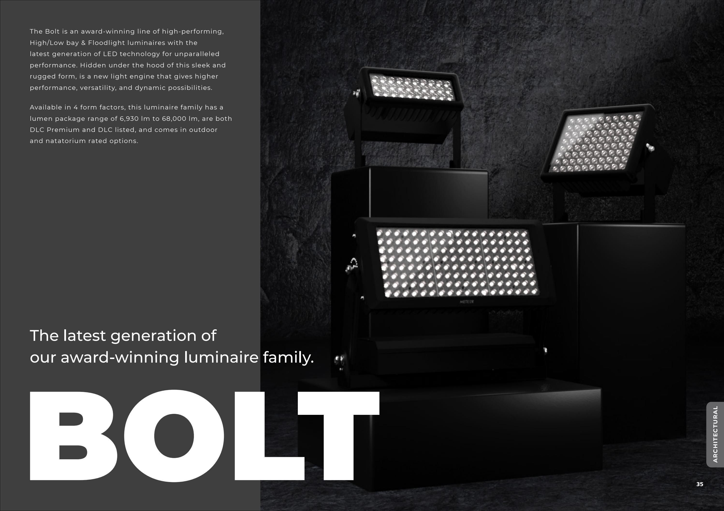 BOLT Brochure by Meteor Lighting - Issuu