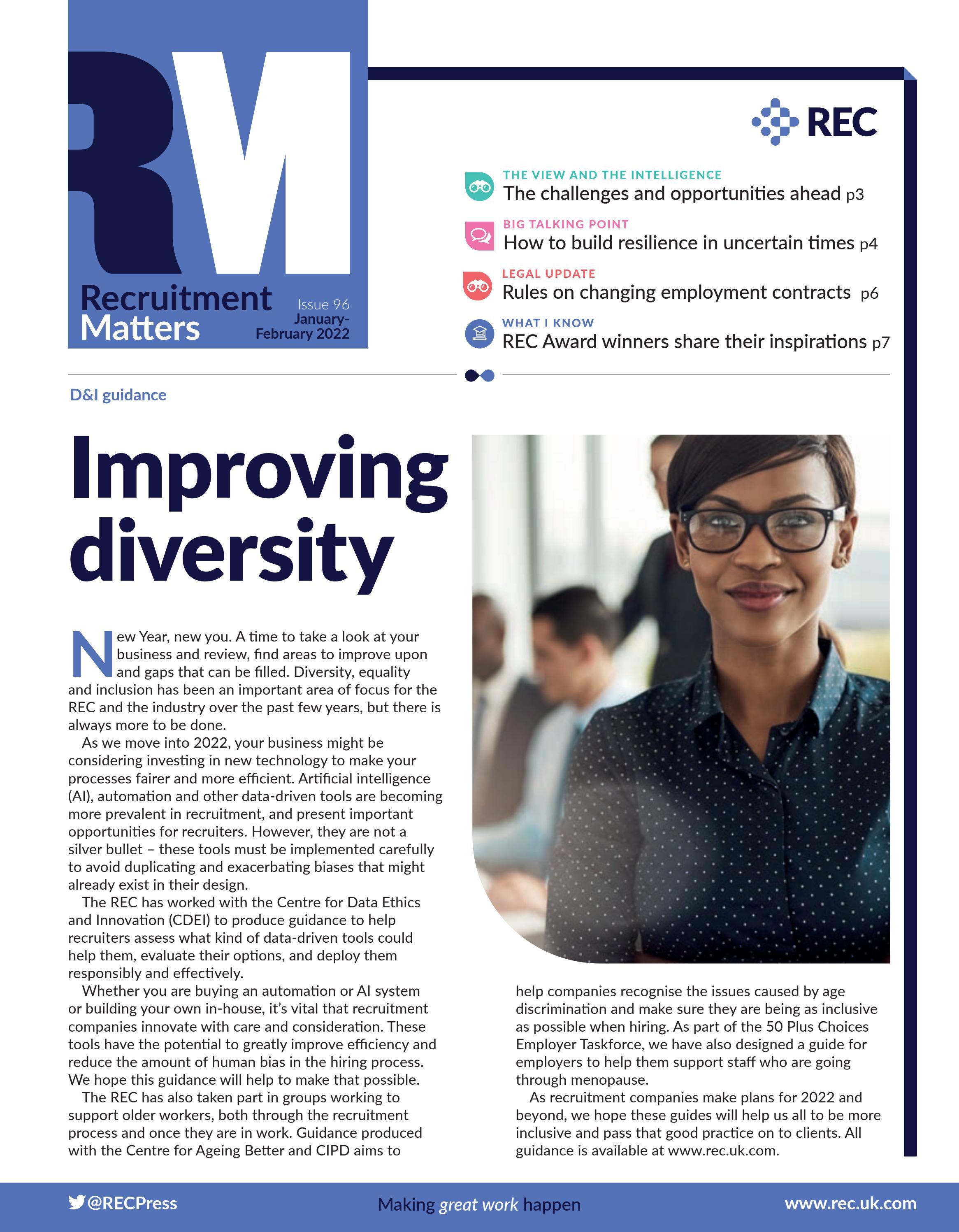 Recruitment Matters - Jan/Feb 2022 by Redactive Media Group - Issuu