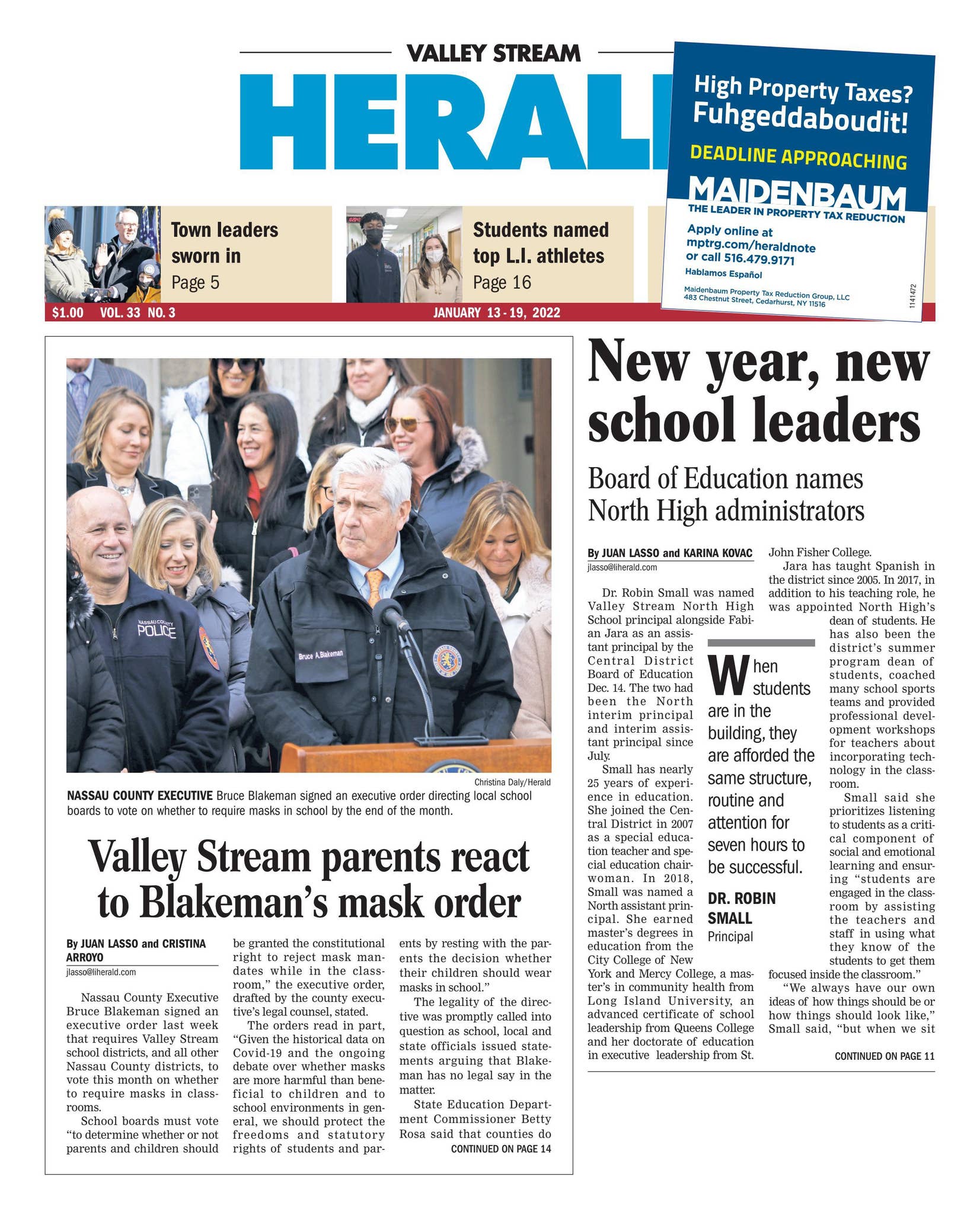 Valley Stream Herald 01-13-2022 by Richner Communications, Inc - Issuu