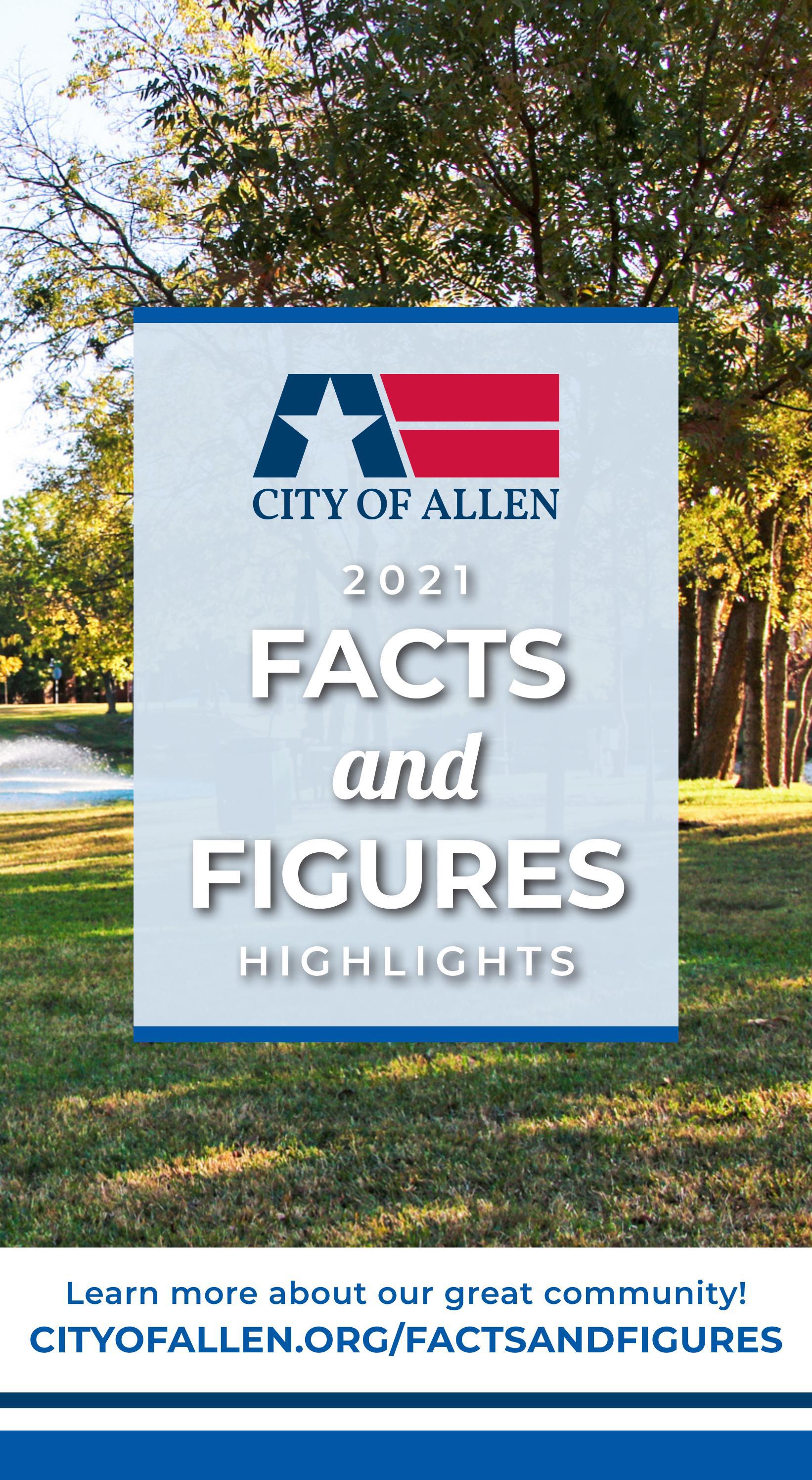 City of Allen - Facts & Figures (2021) by City of Allen - Issuu