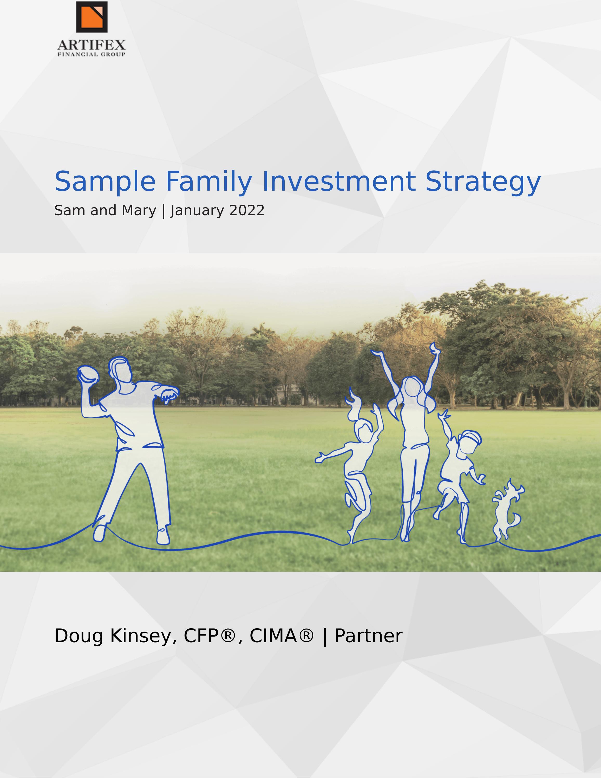 Artifex Personal Financial Management Sample Portfolio Proposal by Doug ...