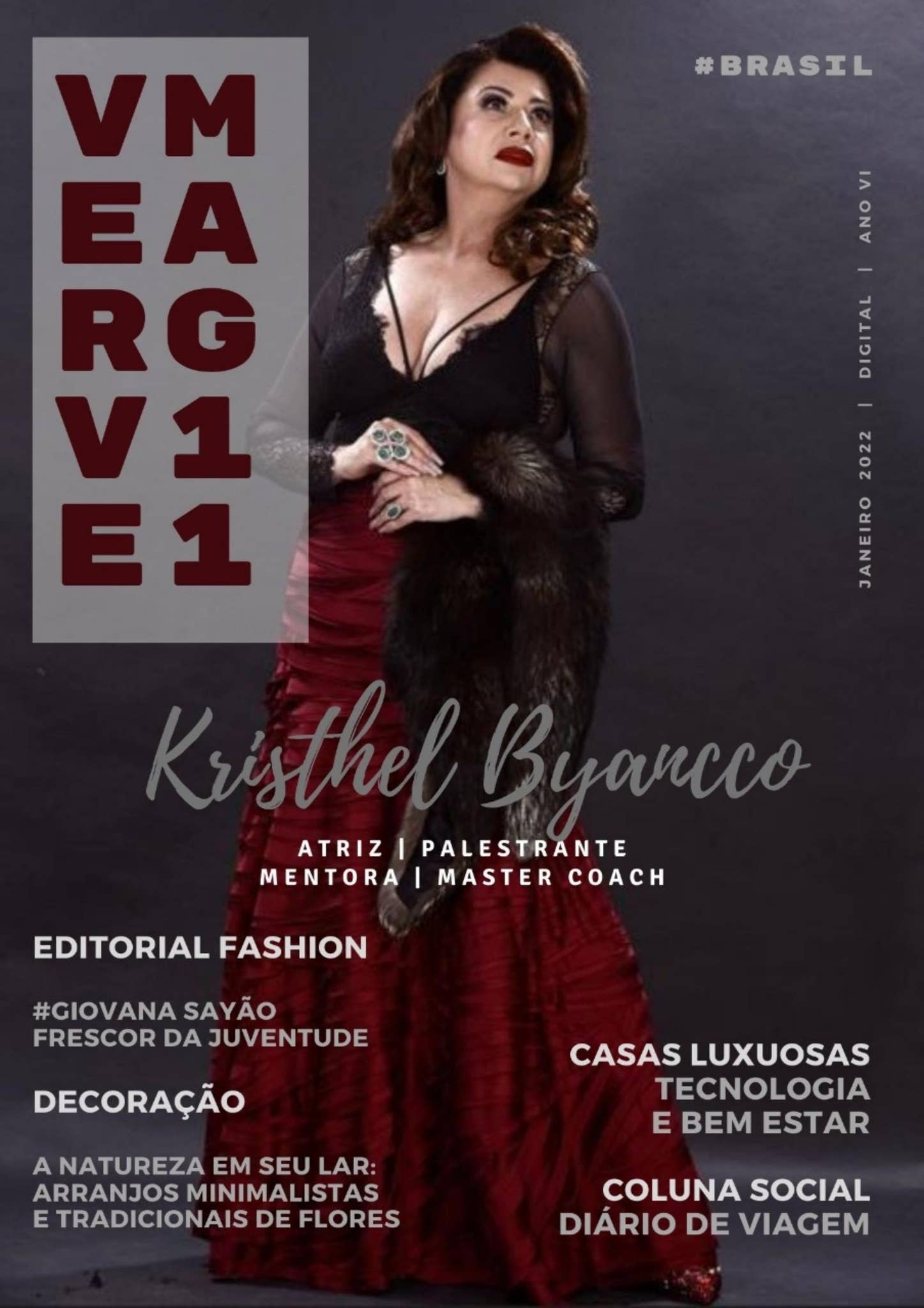 Revista Digital VERVE MAG INTERNACIONAL VOl. 11 _ Capa: Kristhel ...