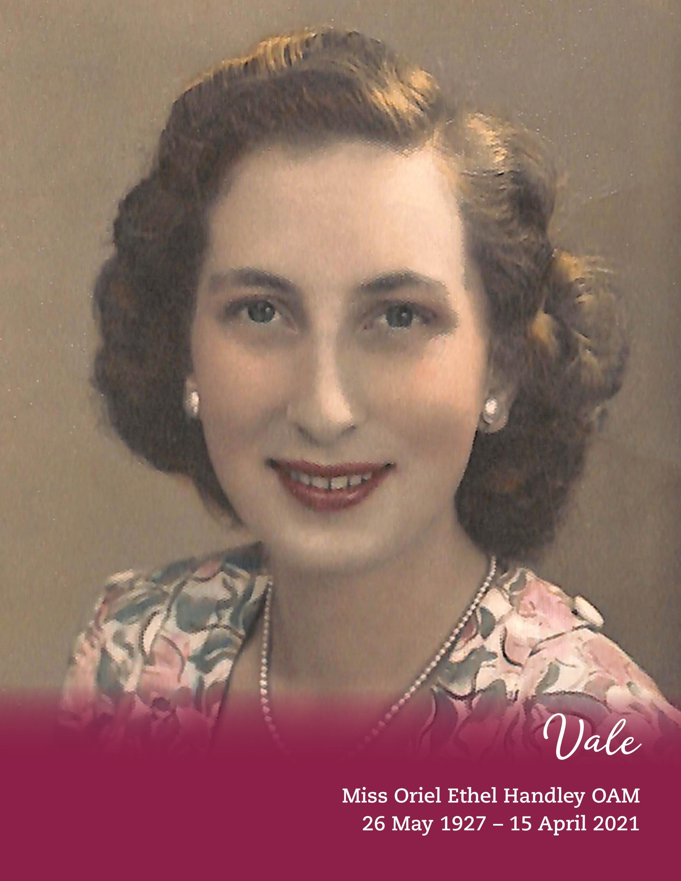 Miss Handley Memorial Book 2021 Digital by MoretonBayColleges - Issuu