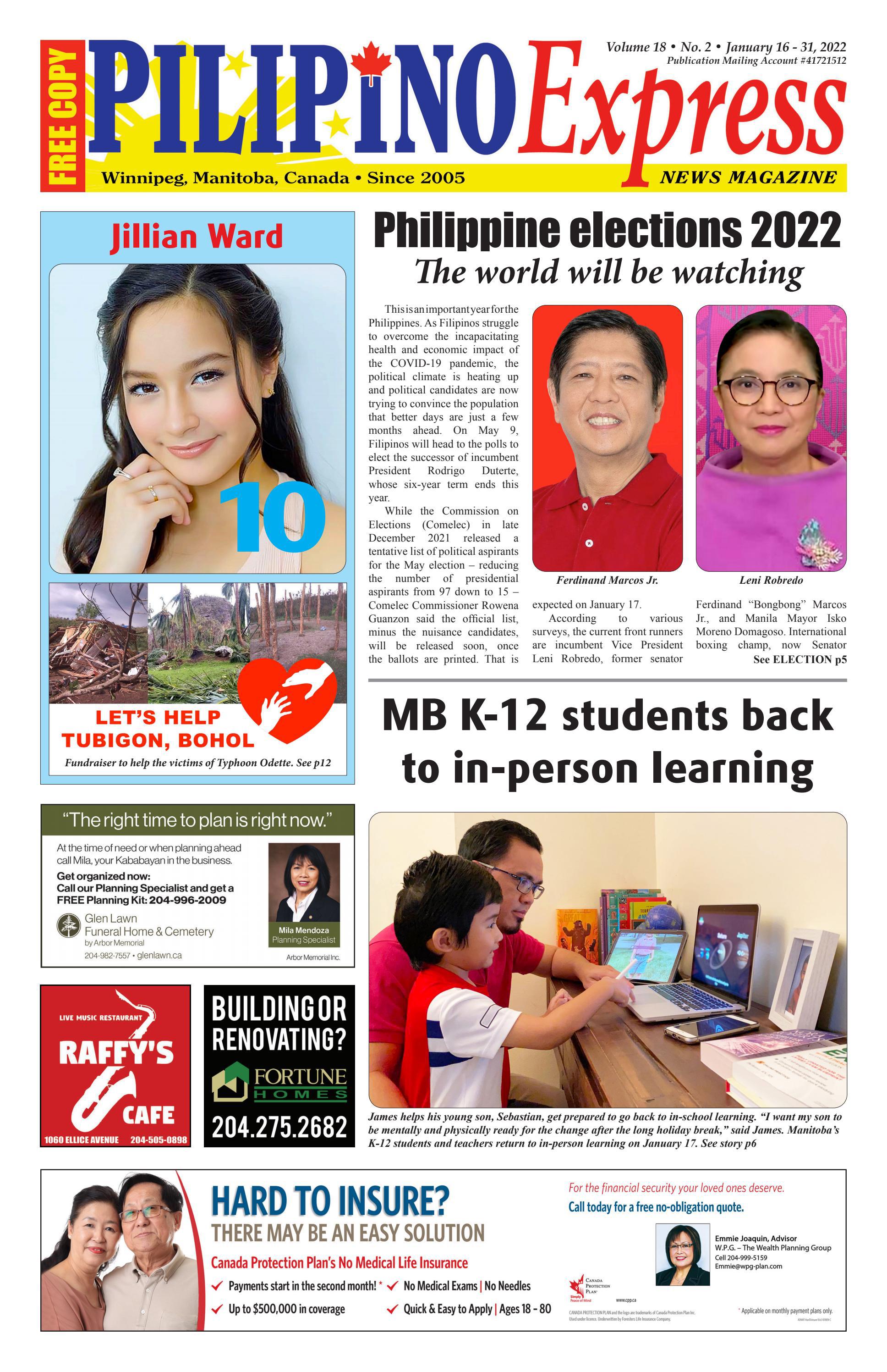 Pilipino Express • Jan 16 2022 by Pilipino Express News Magazine - Issuu