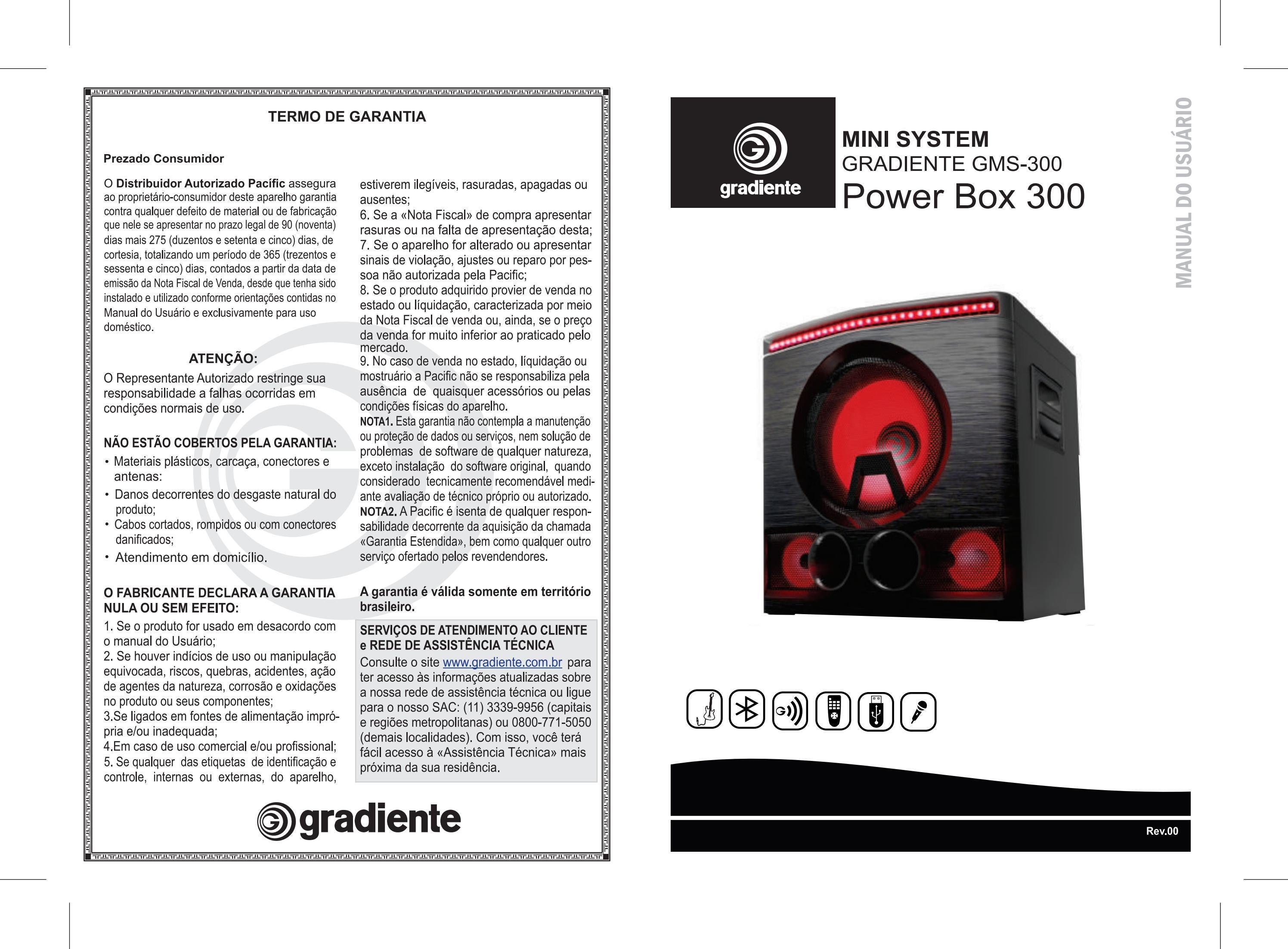 Manual GMS300 Gradiente by Gradiente - Issuu