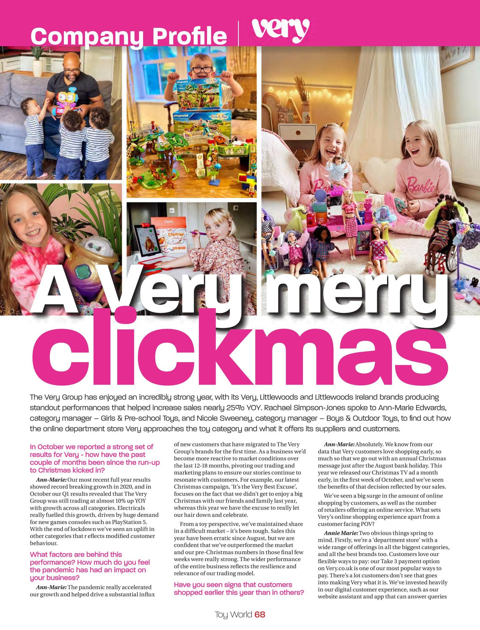Toy World Magazine January 2022 by Lewis Business Media - Issuu