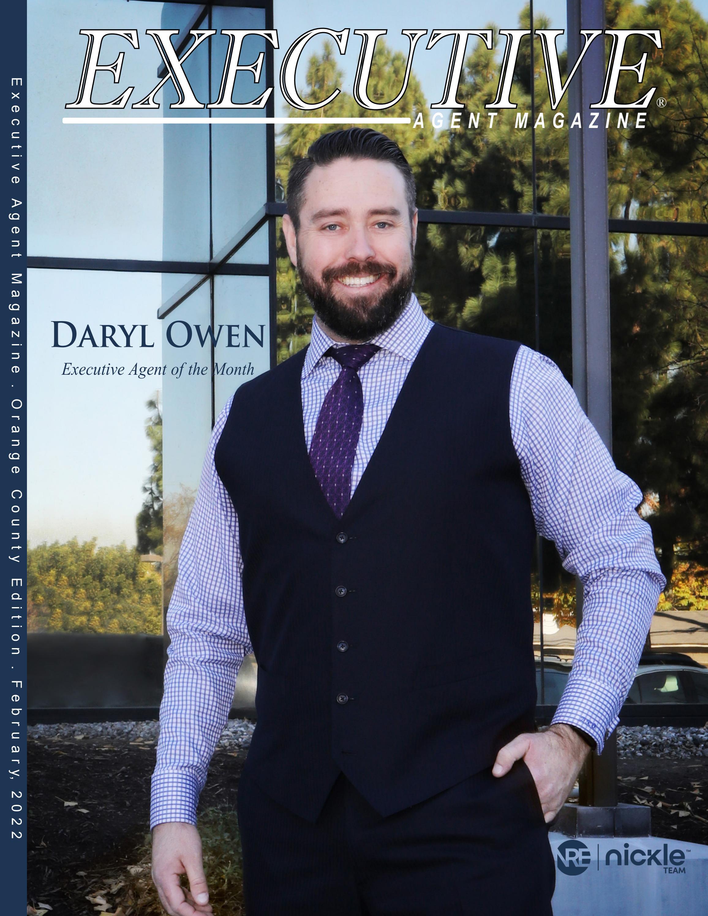 DARYL OWEN - EXECUTIVE AGENT MAGAZINE by Executive Agent Magazine - Issuu