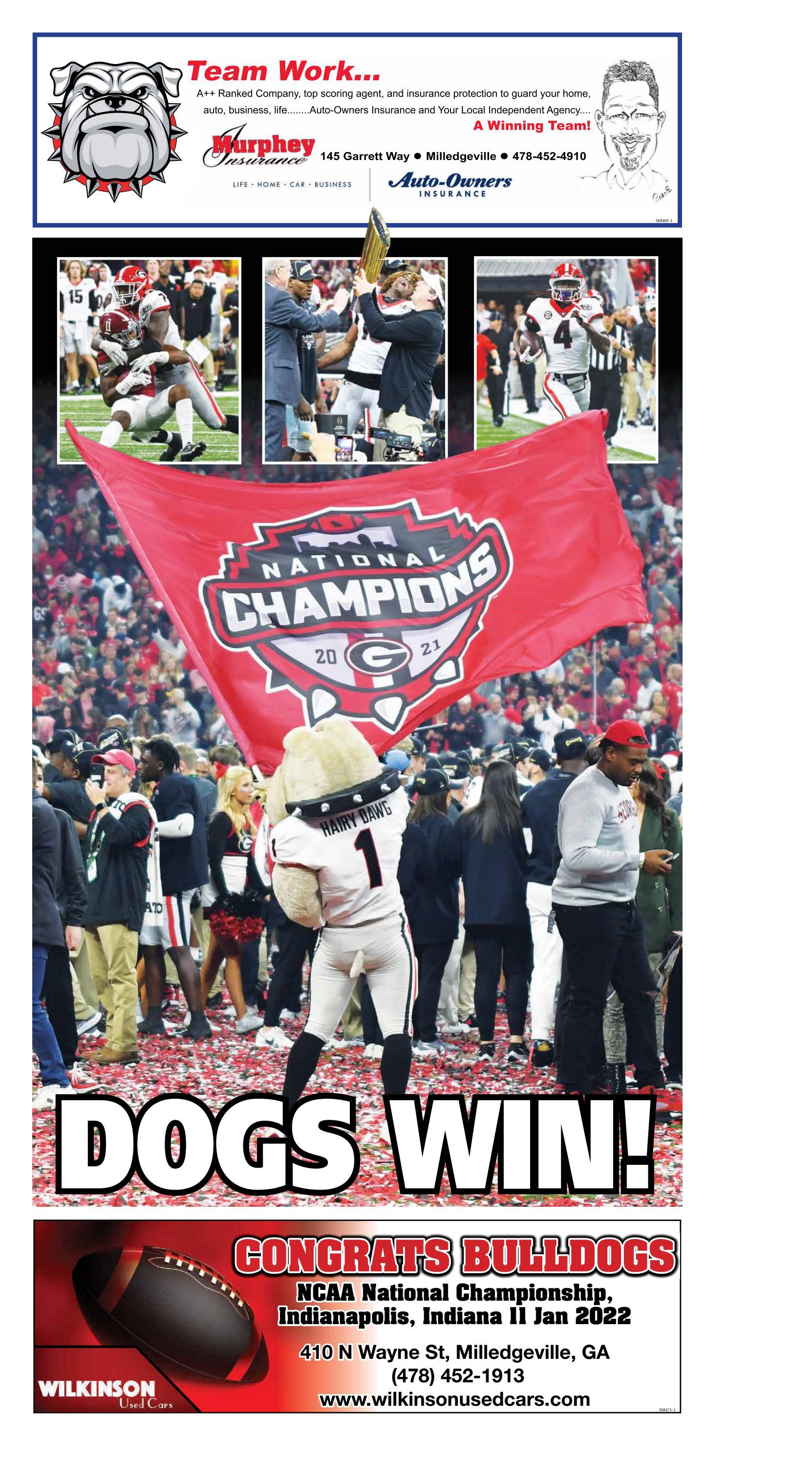 UGA National Championship Special Section by Brandon Park - Issuu