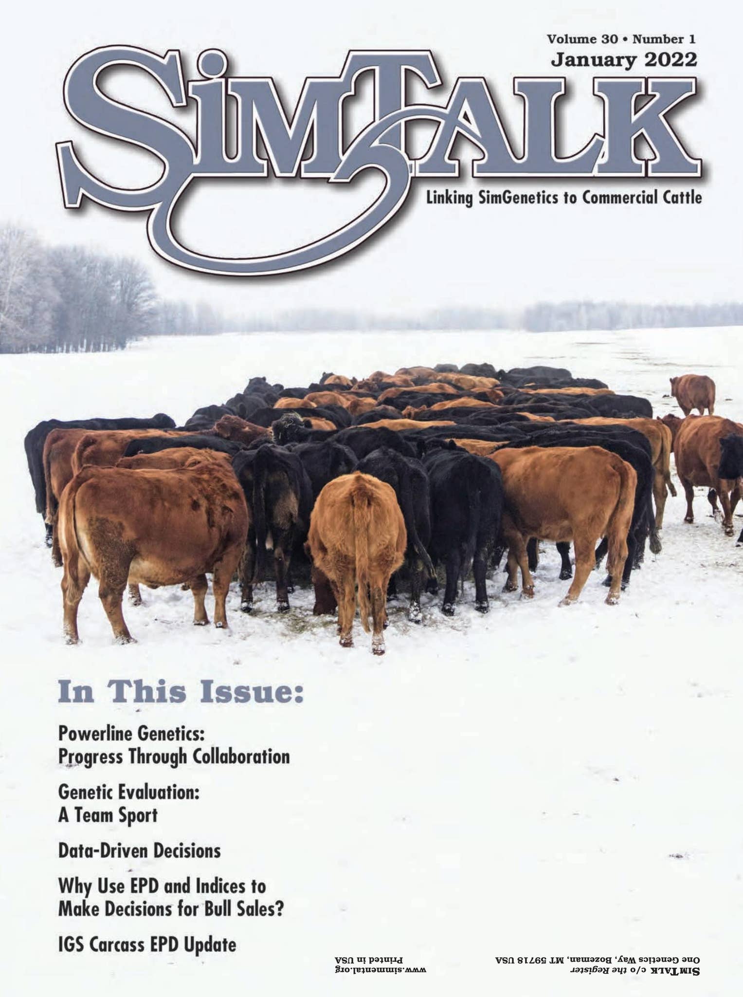 January SimTalk 2022 by American Simmental Publication, Inc - Issuu