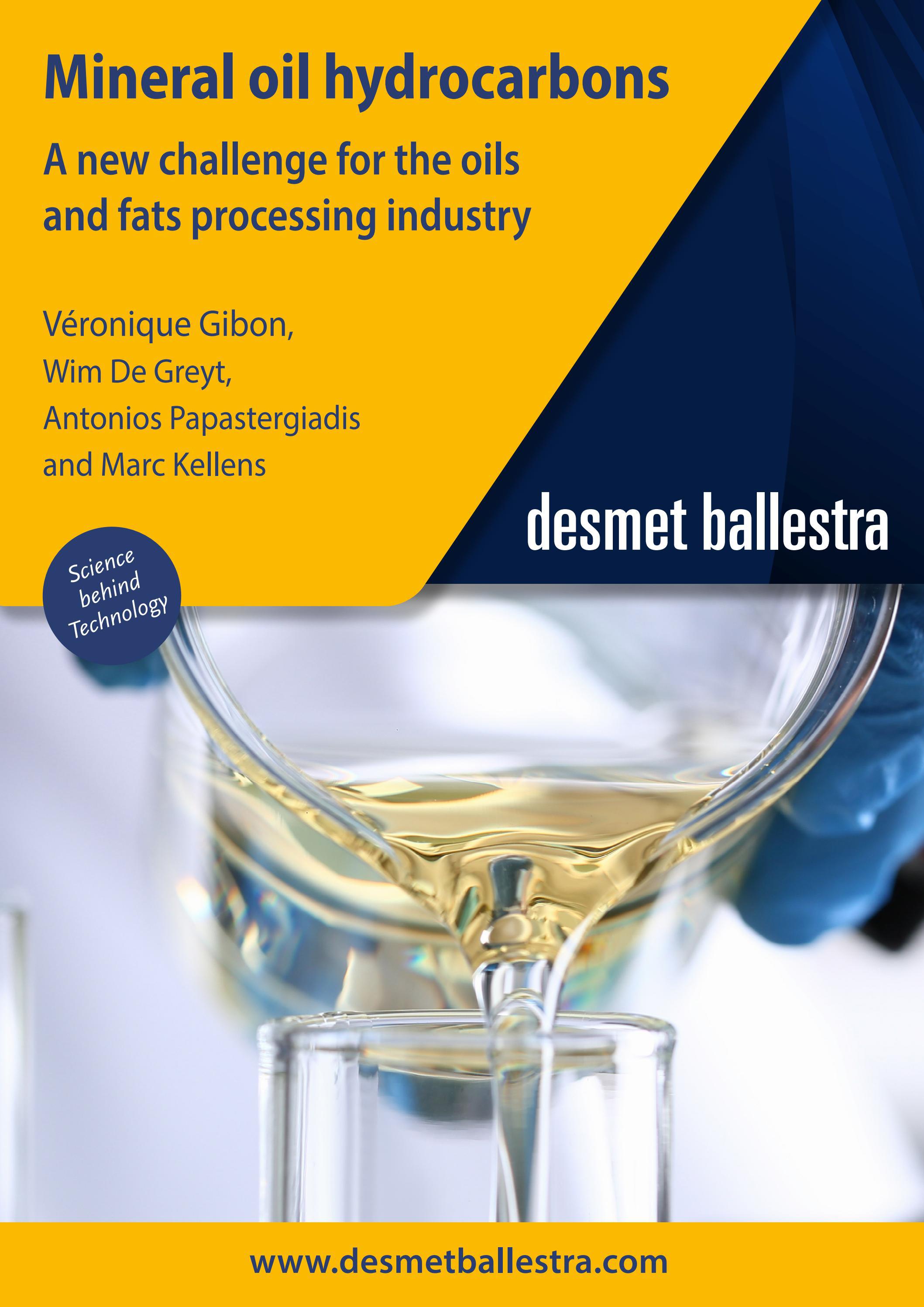 Mineral oil hydrocarbons - A new challenge for the oils and fats ...