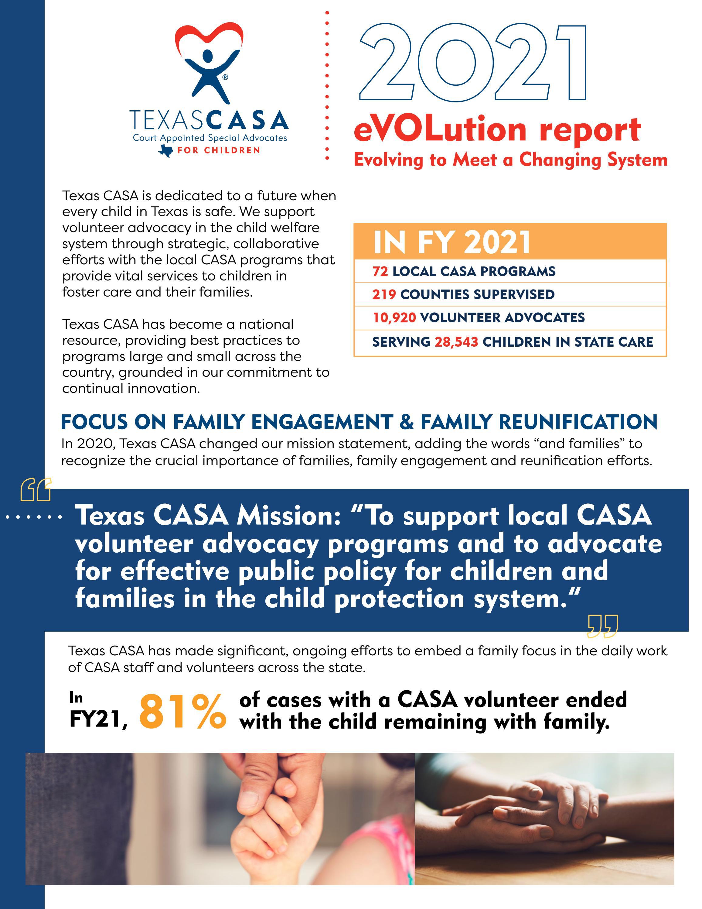 The 2021 Evolution Report by Texas CASA - Issuu