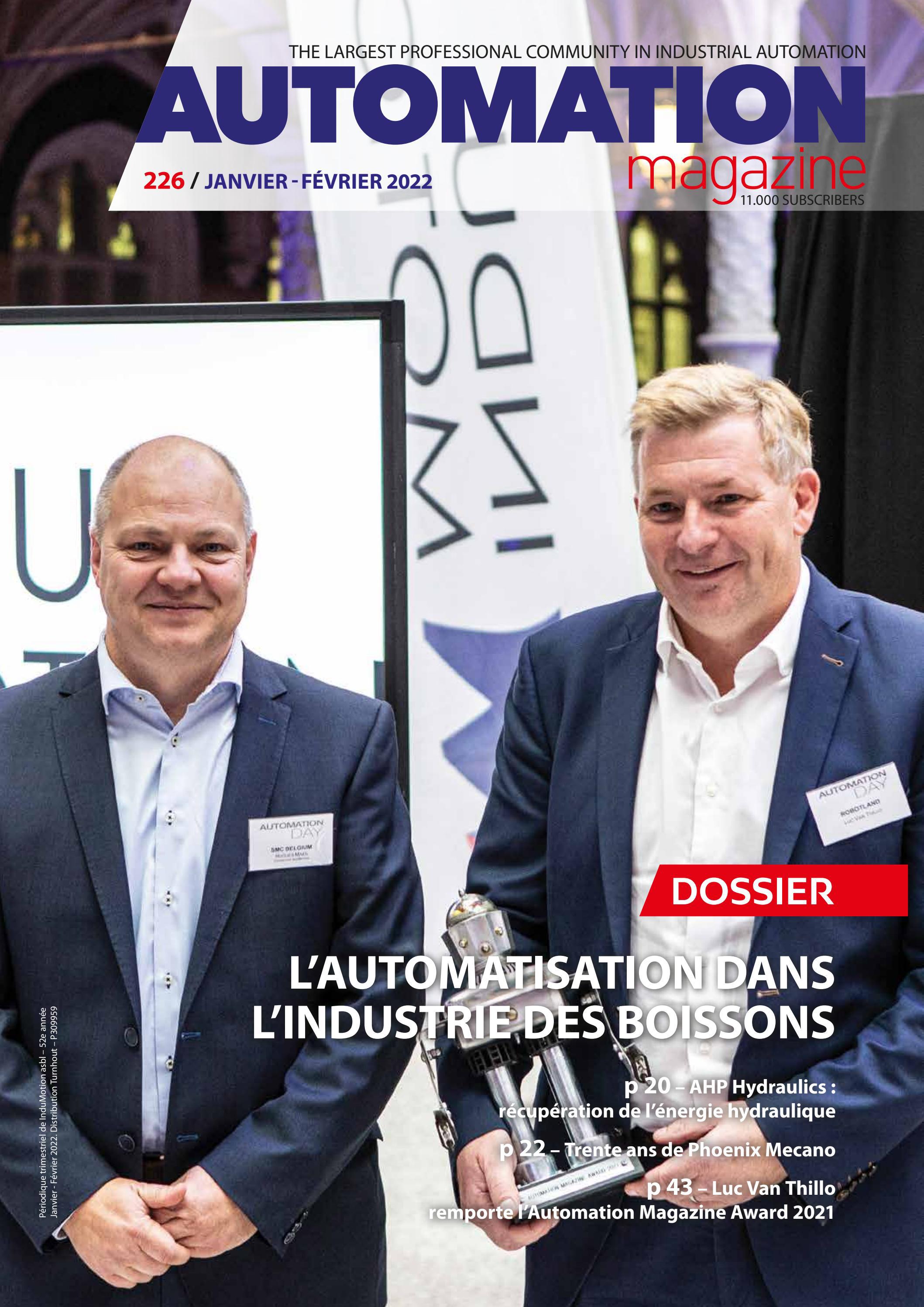 Automation Magazine nr 226 (FR) by Magenta Uitgeverij - Issuu