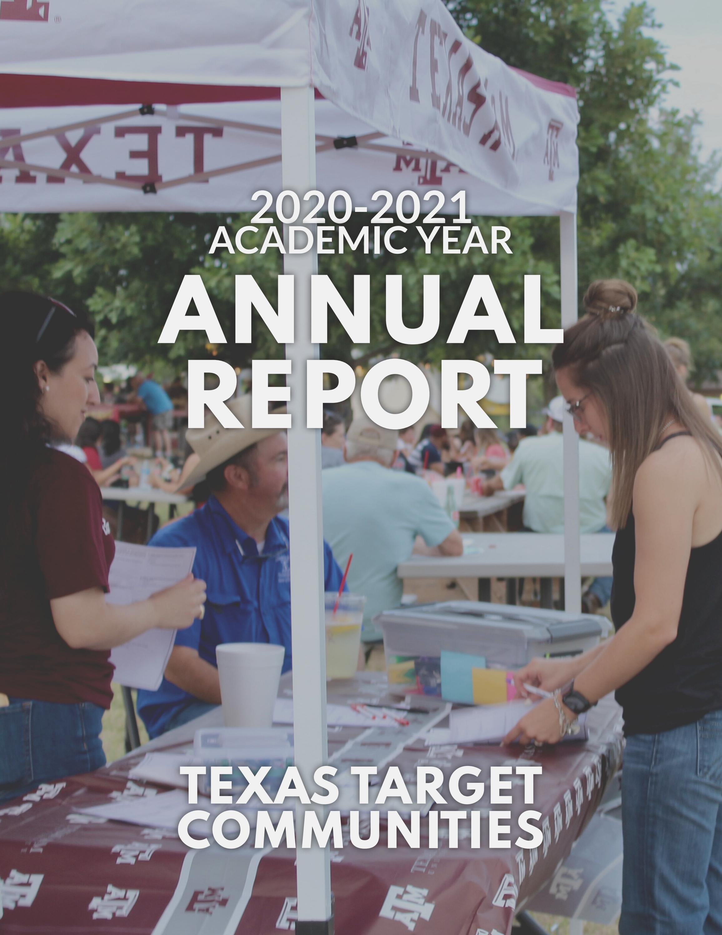 2020-2021 Annual Report by Texas Target Communities - Issuu