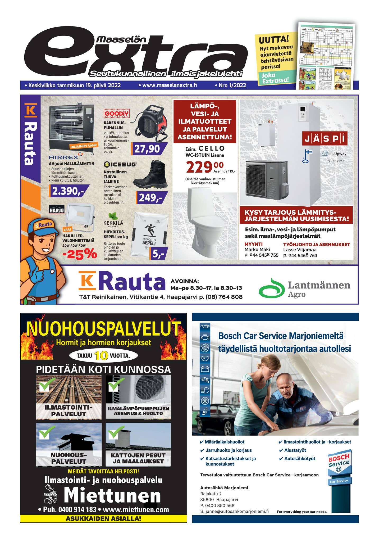 Maaselän Extra nro 1/2022 by Maaselän Extra - Issuu