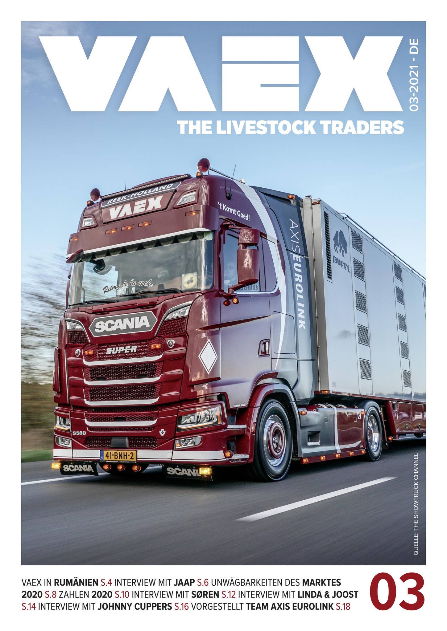 VAEX magazine nr. 3 (DE) by TheLivestockTraders - Issuu