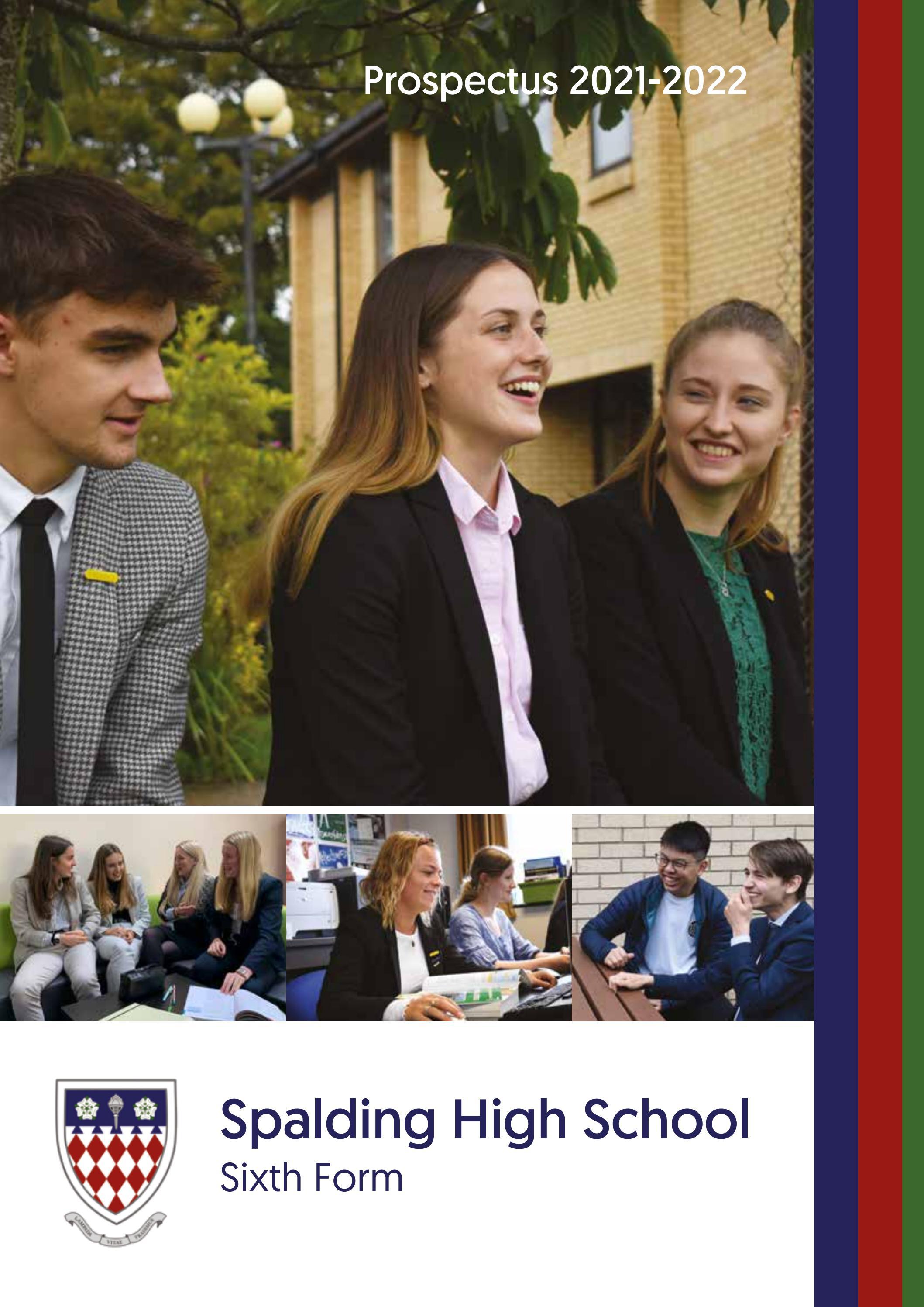 Spalding High School Sixth Form Prospectus 2021-2022 by camdesignstudio ...