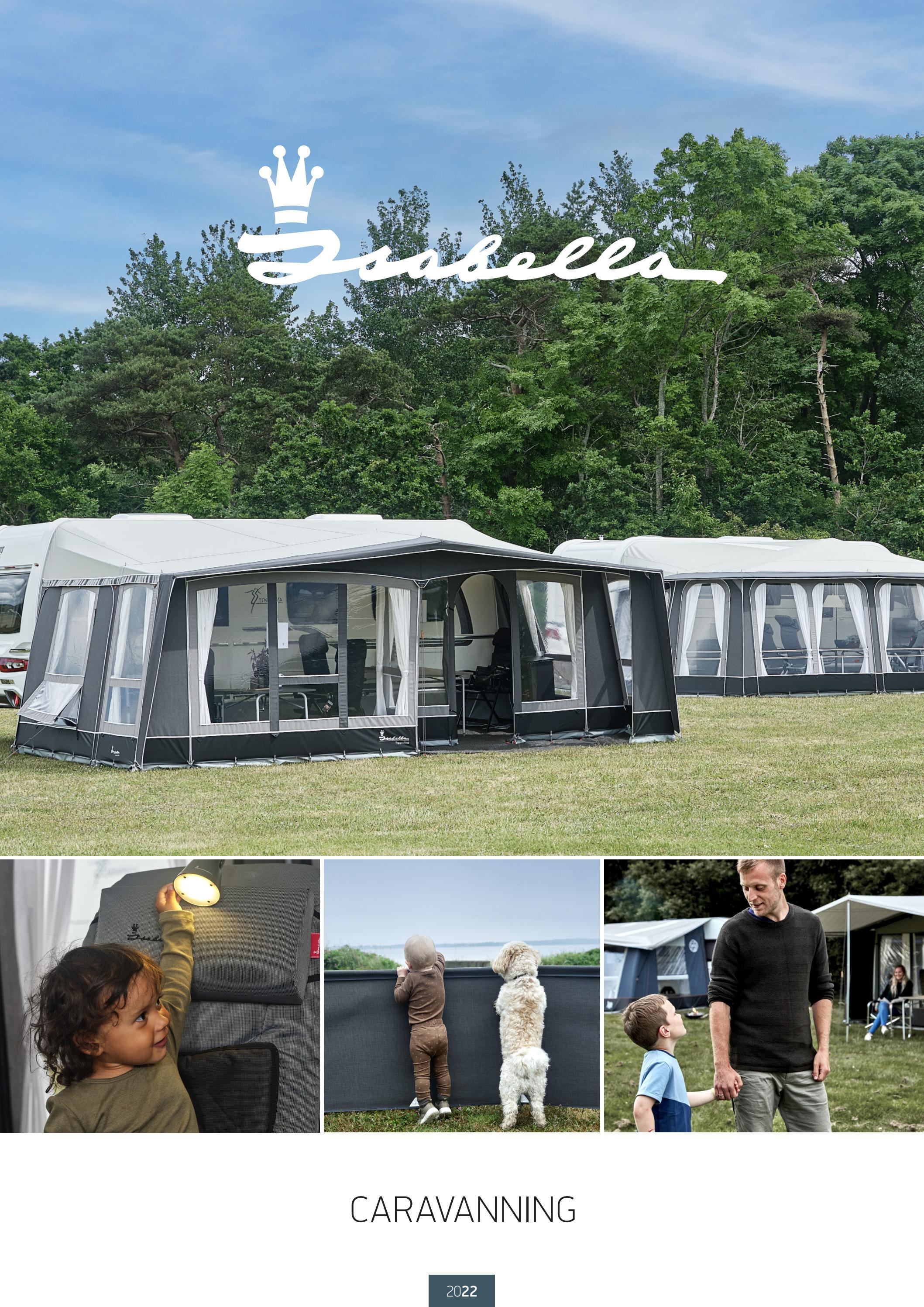 Isabella Awning Brochure Caravanning 2022 - UK by Isabella A/S - Issuu