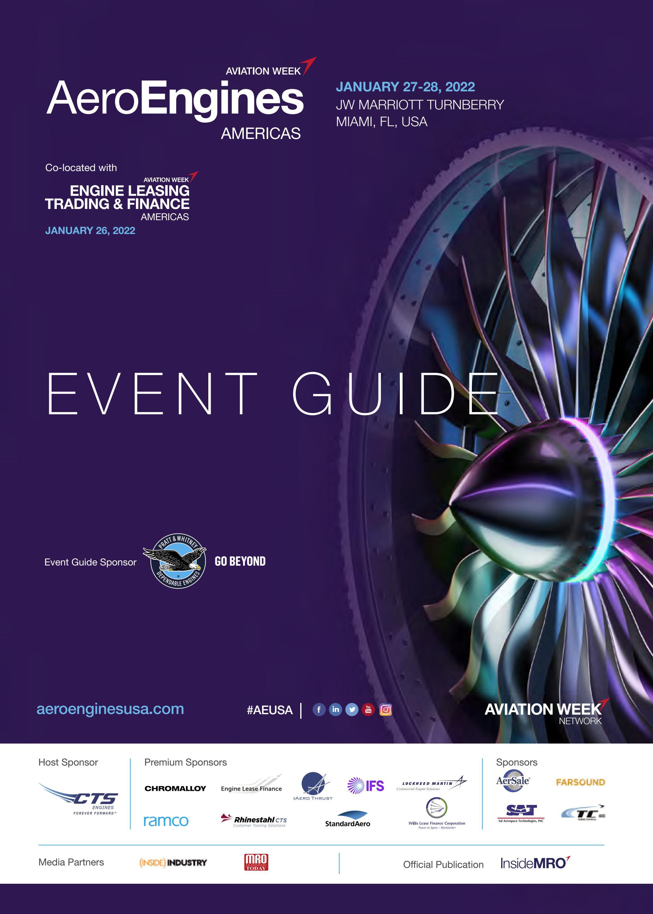 Aero-Engines Americas 2022 Event Guide by AviationWeek - Issuu