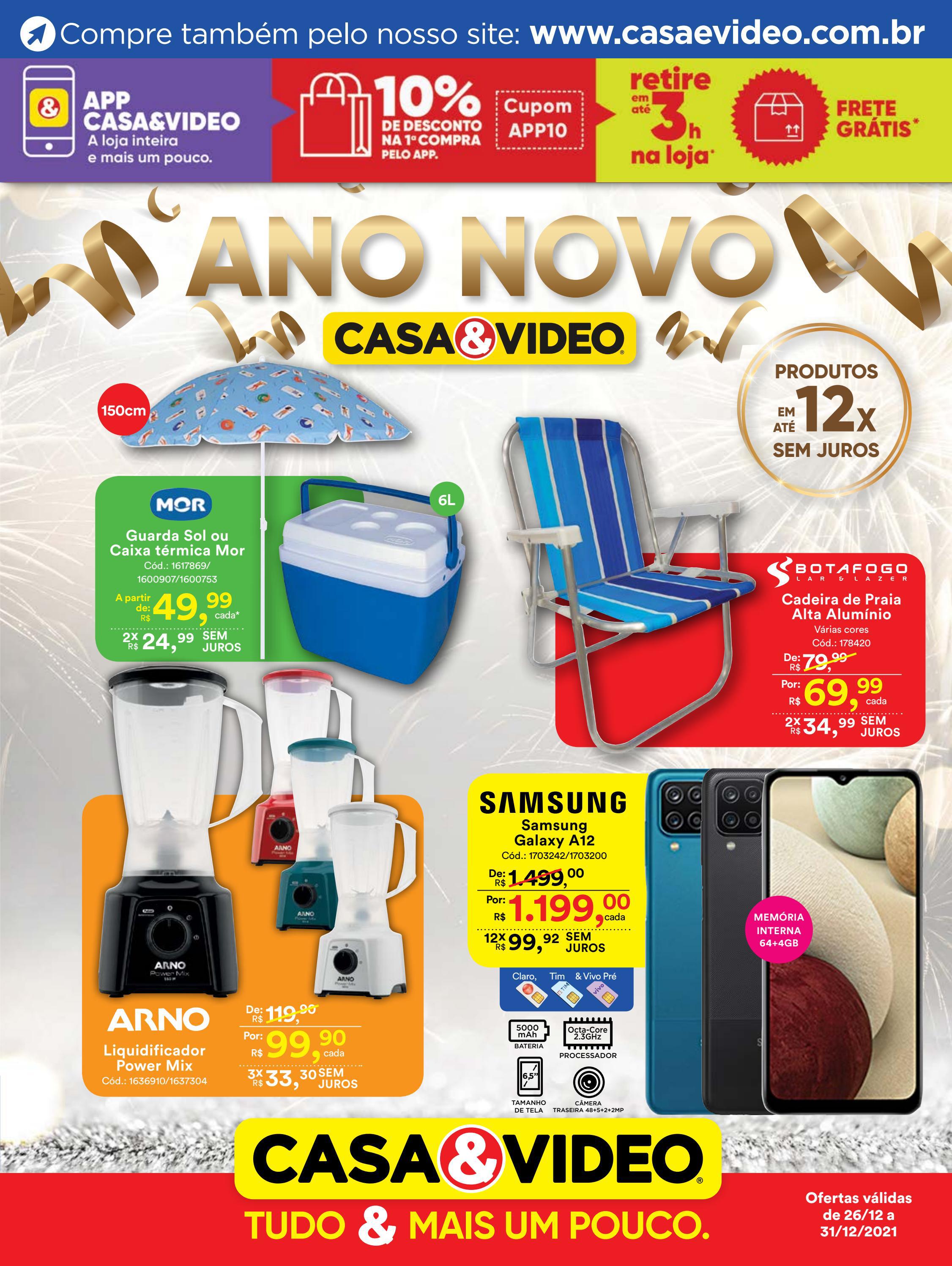 Encarte CASA&VIDEO | Ano Novo by CASA&VIDEO - Issuu