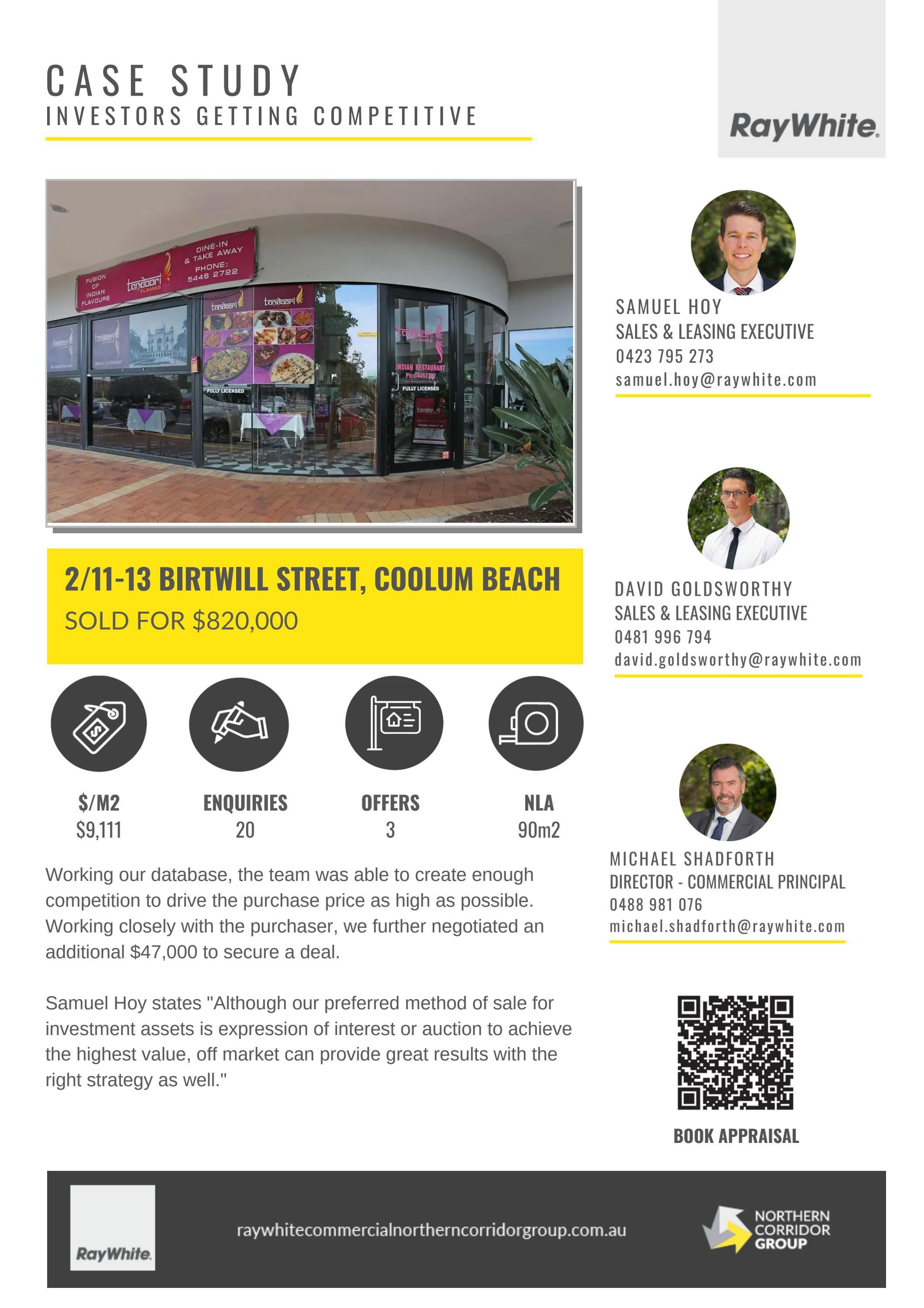 Case Study - 2/11-13 Birtwill street, Coolum Beach | Ray White ...