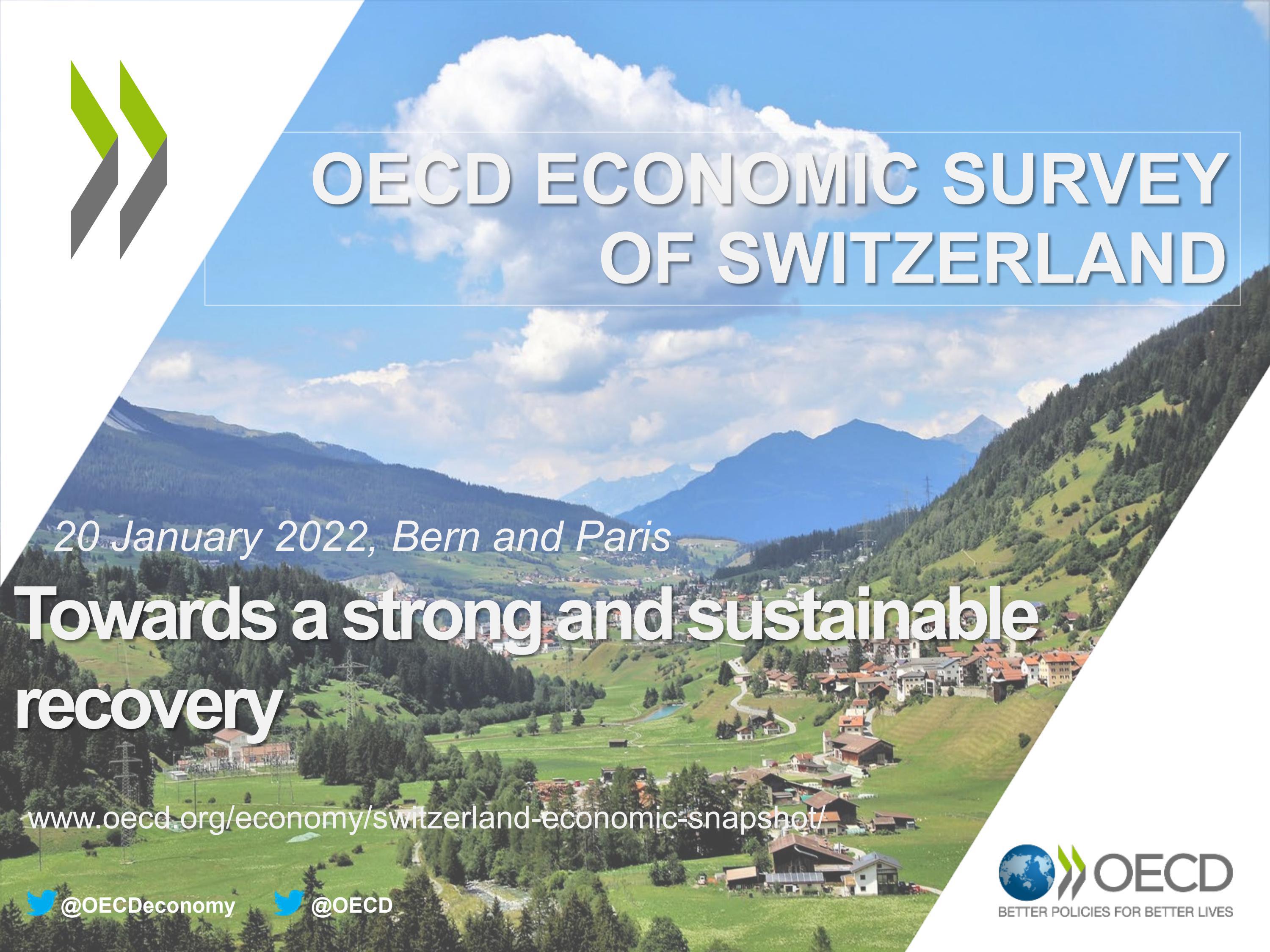 OECD Economic Survey of Switzerland 2022 - Presentation by OECD - Issuu