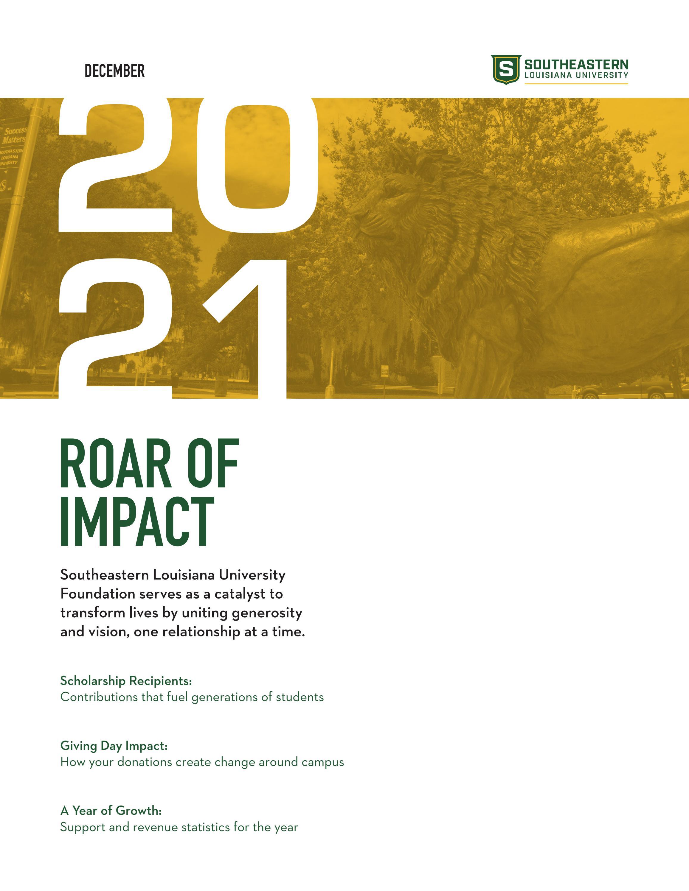 Southeastern Foundation 2021 Impact Report by oursoutheastern - Issuu