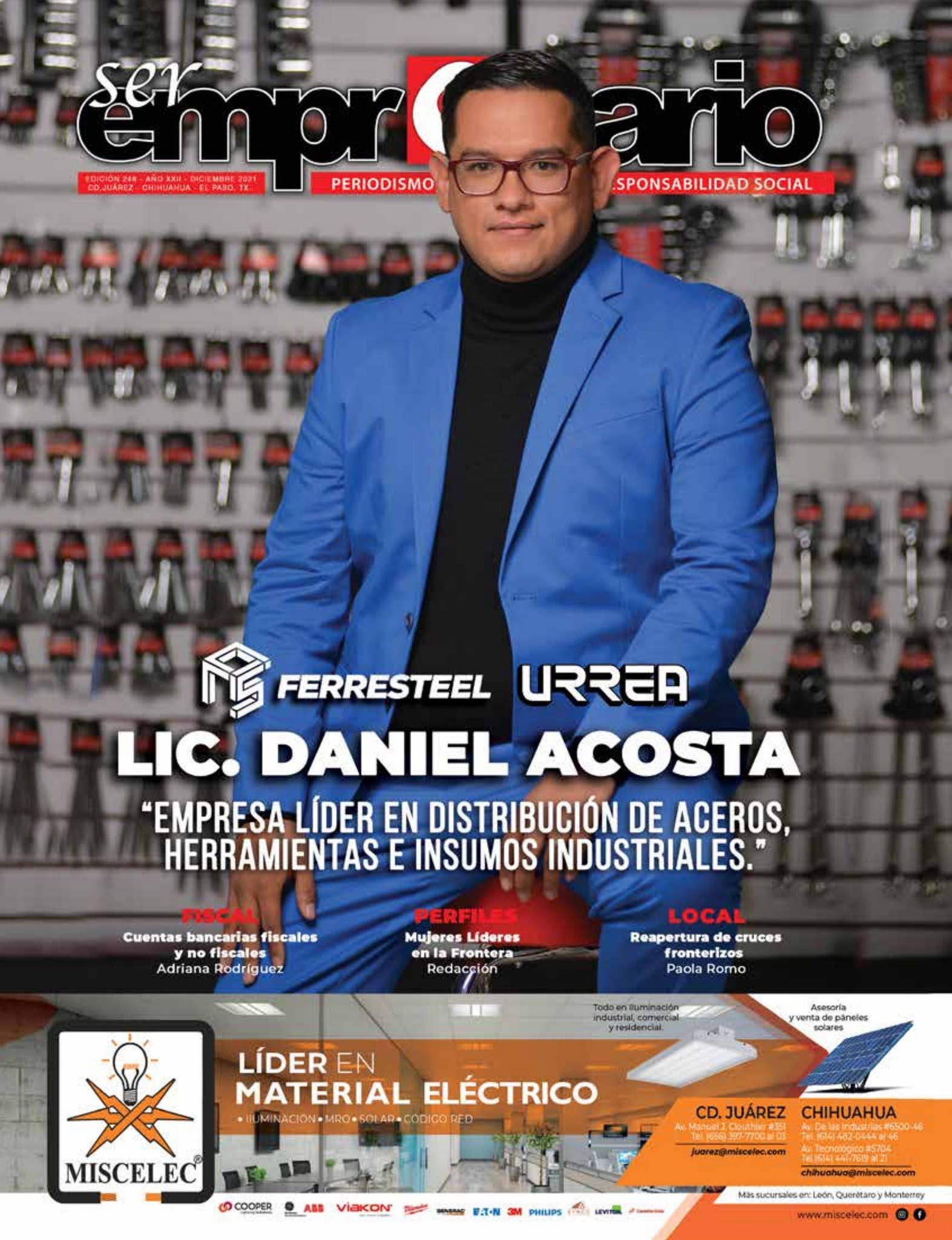 REVISTA SER EMPRESARIO LIC. DANIEL ACOSTA FERRESTEEL - URREA by Revista Ser Empresario - Issuu