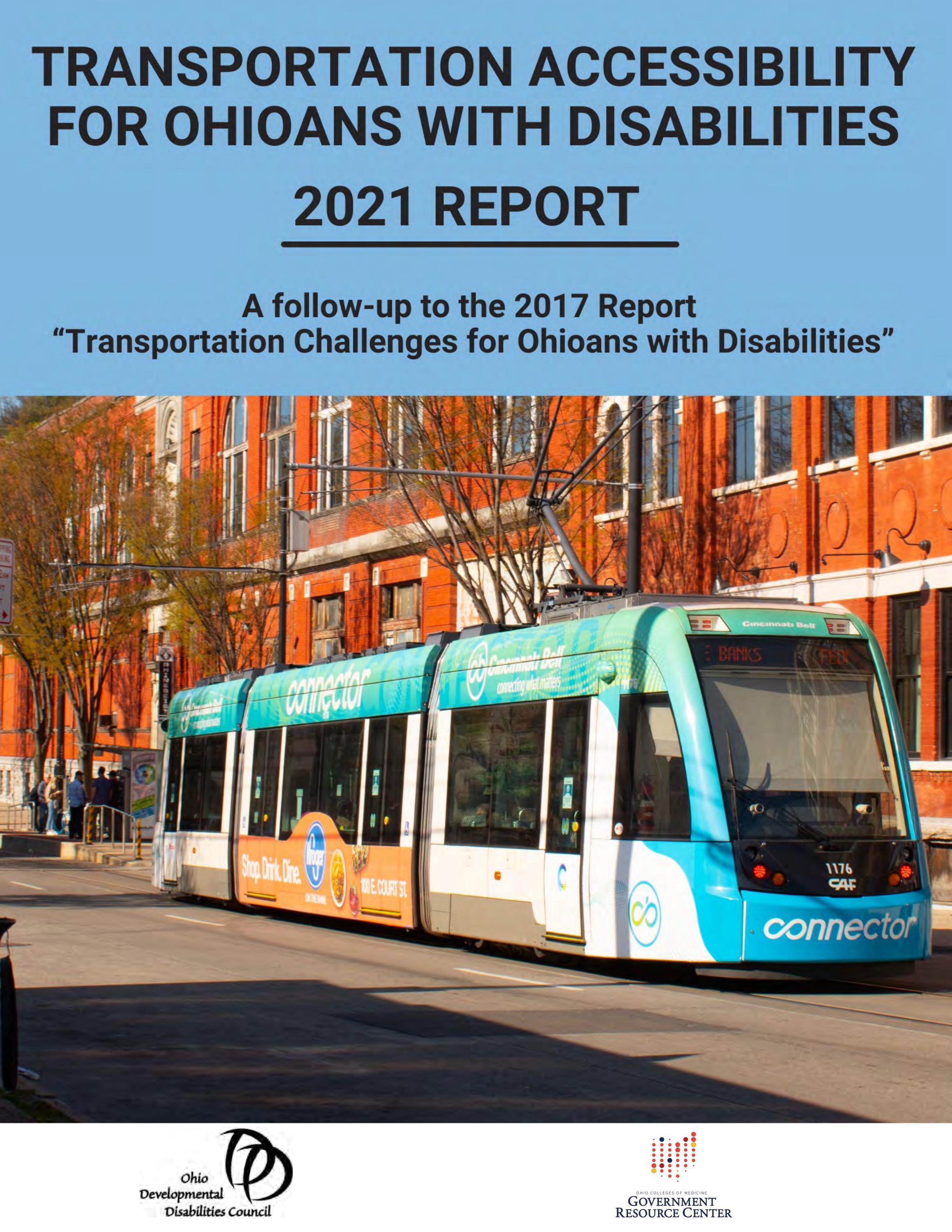 Transportation Accessibility for Ohioans with Disabilities - 2021 ...